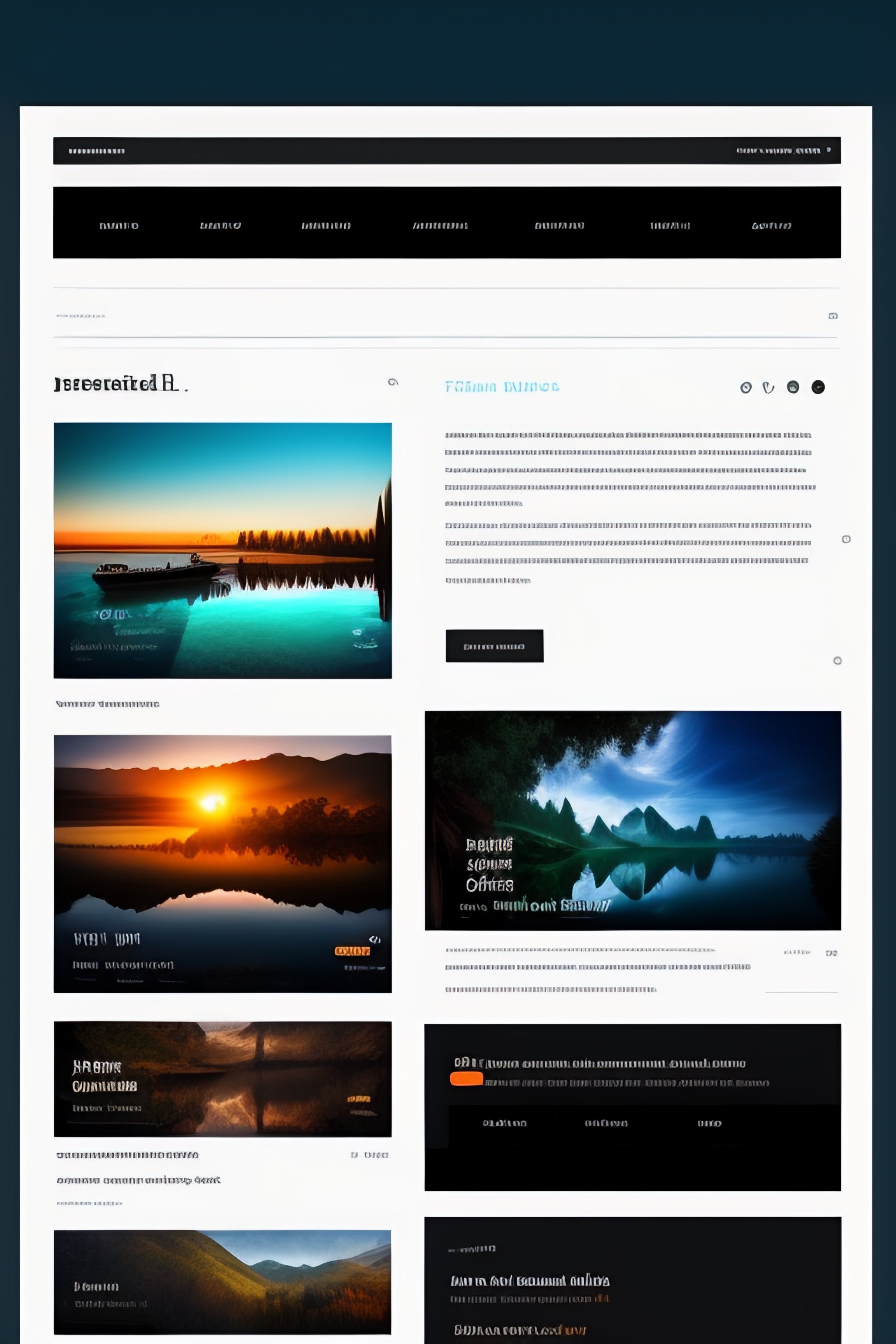 Lexica - Blog theme image, google fonts