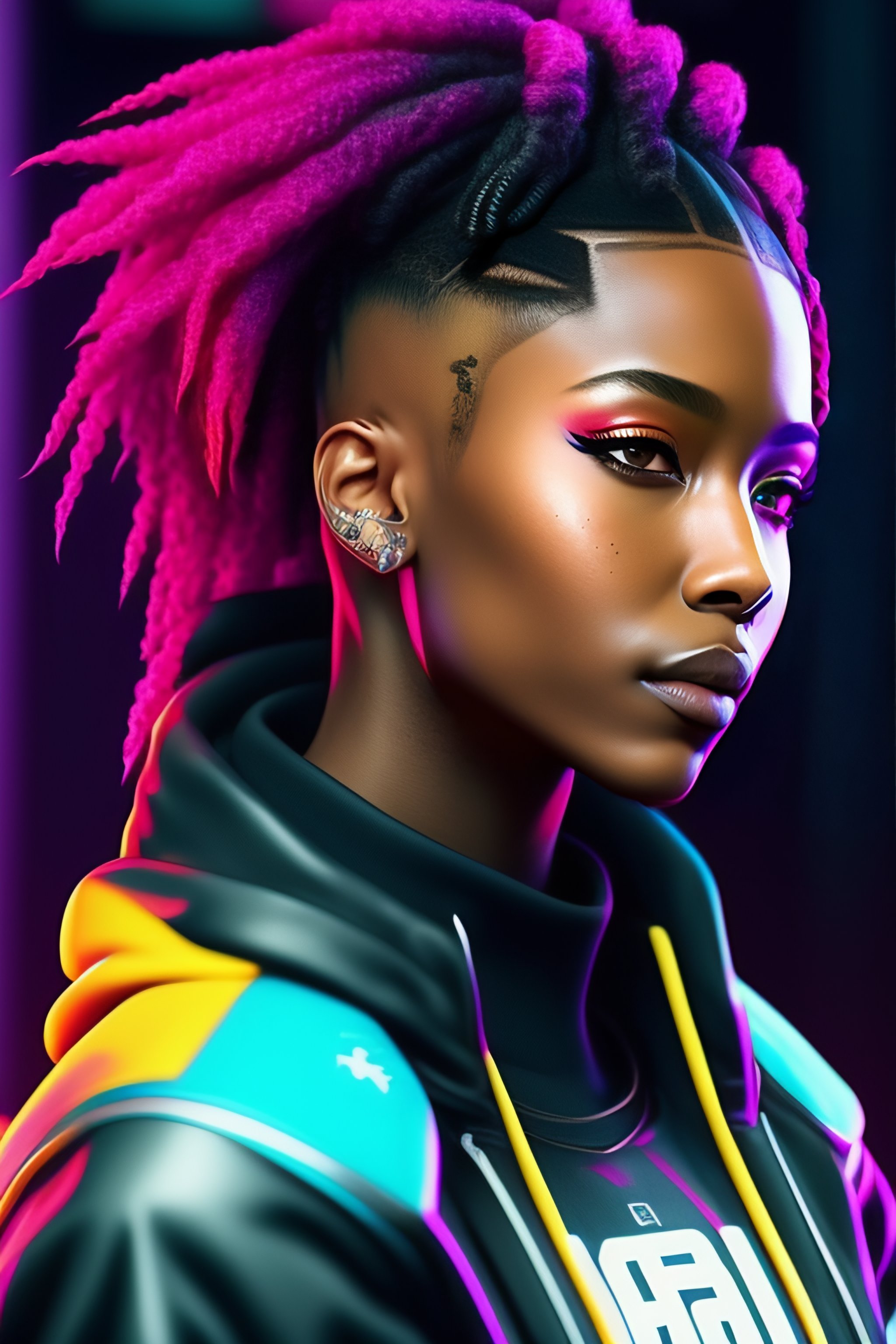 Lexica - Anime, rapper, cyberpunk 2077, Eminem