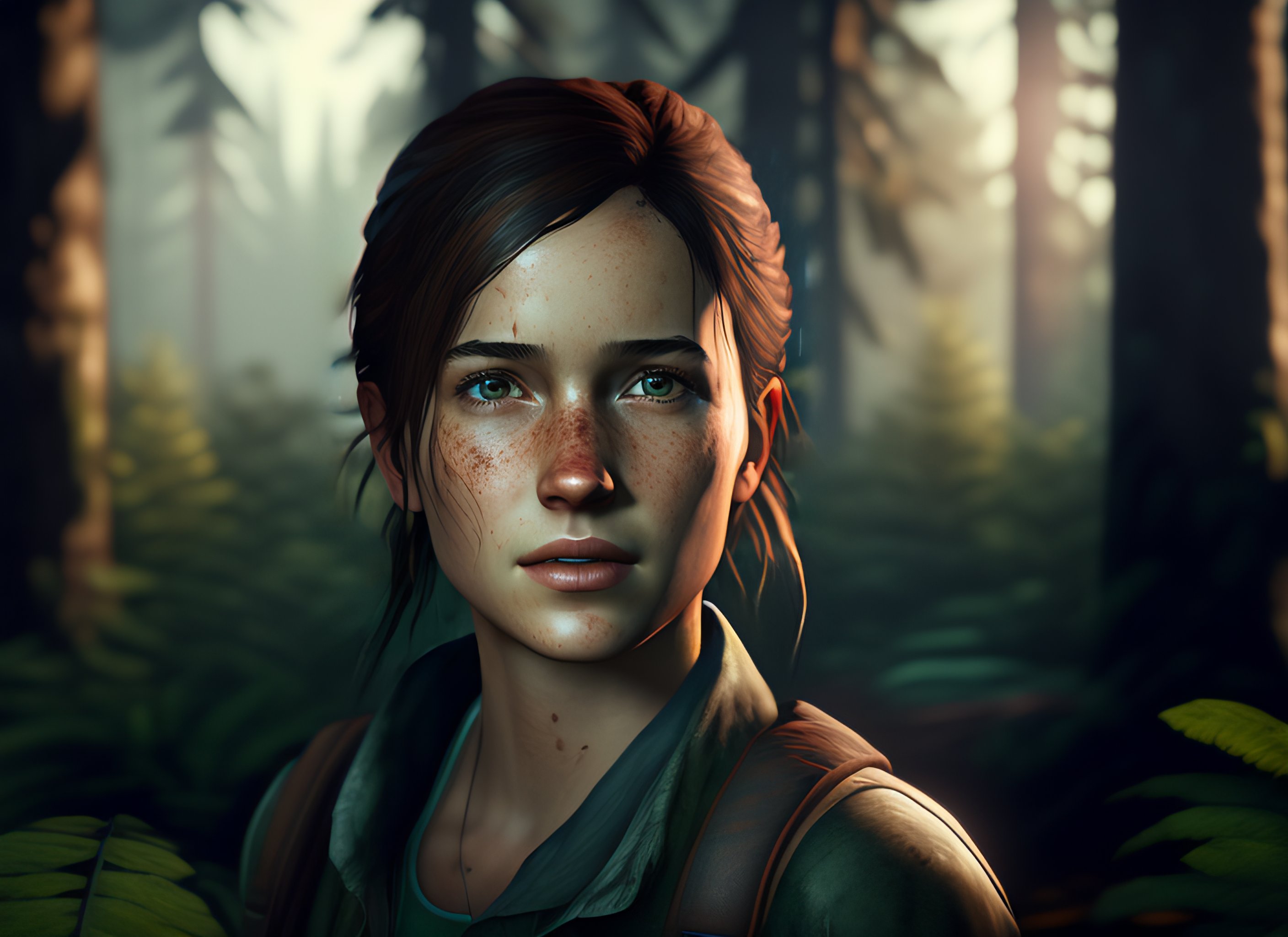 Lexica - Portrait of Ellie from The last of us part 2, in the ...
