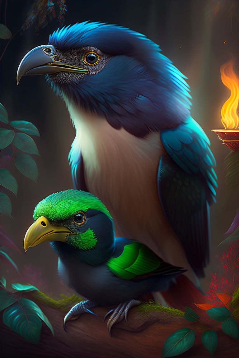 Lexica - Once upon a time, in a dense and mystical forest, there lived ...