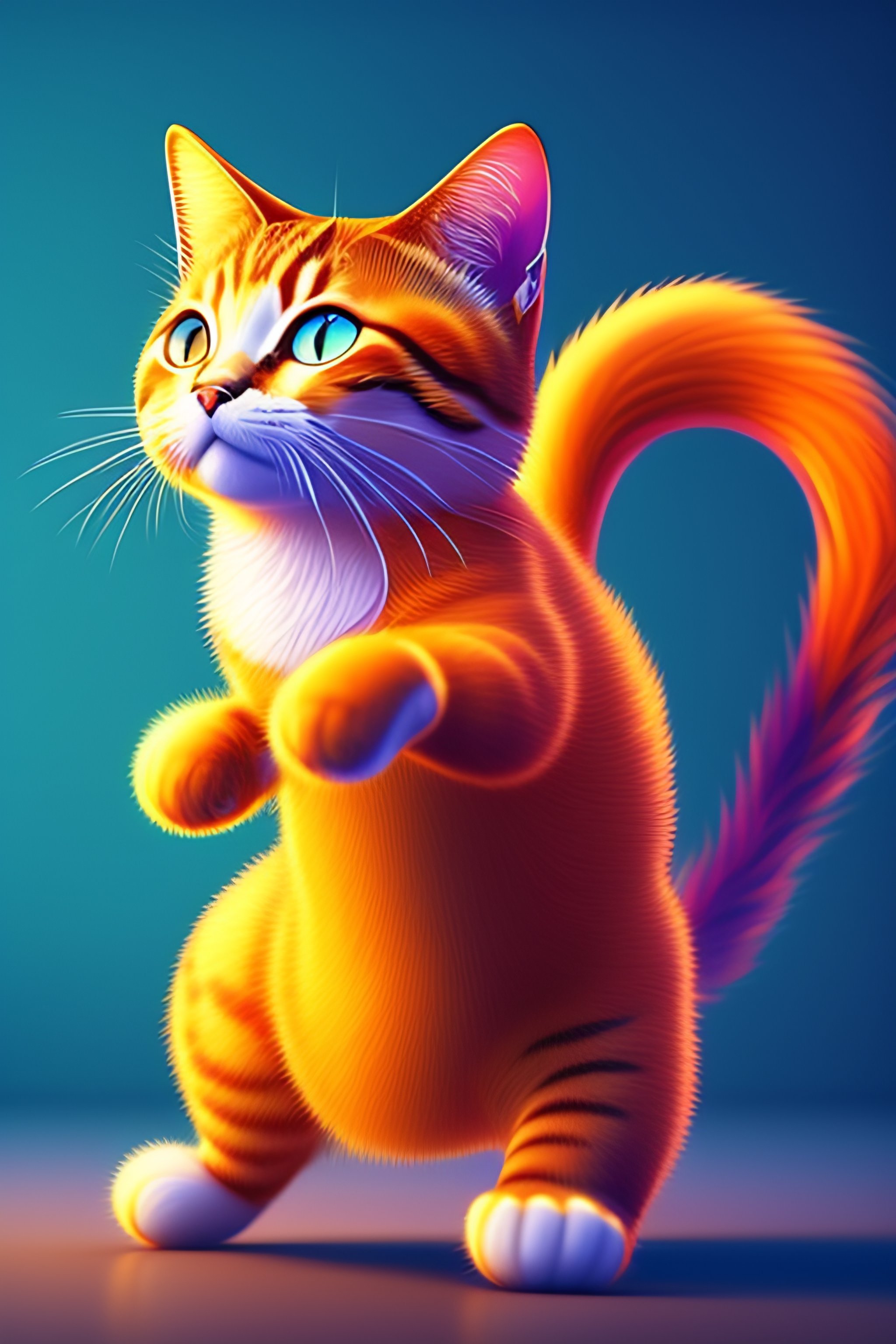 Lexica - Highly detailed dancing cat just dance, art station ...
