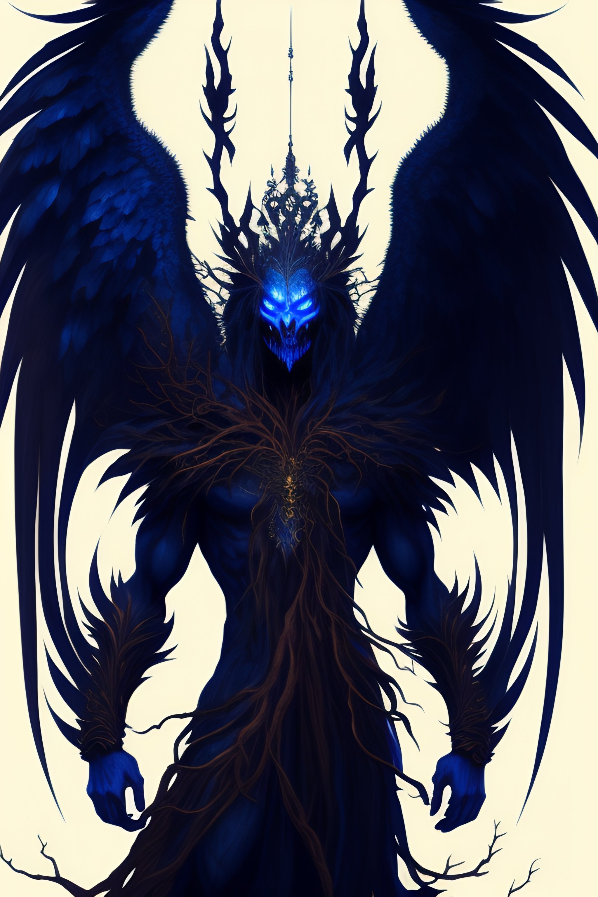 Lexica - Fullbody creature concept demon of pride looks like a ...