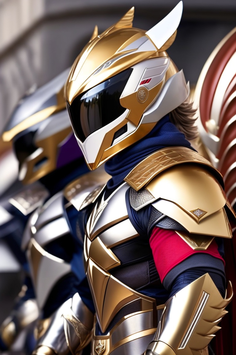 Lexica - Power Ranger team made up of dragon riders, their suits as ...