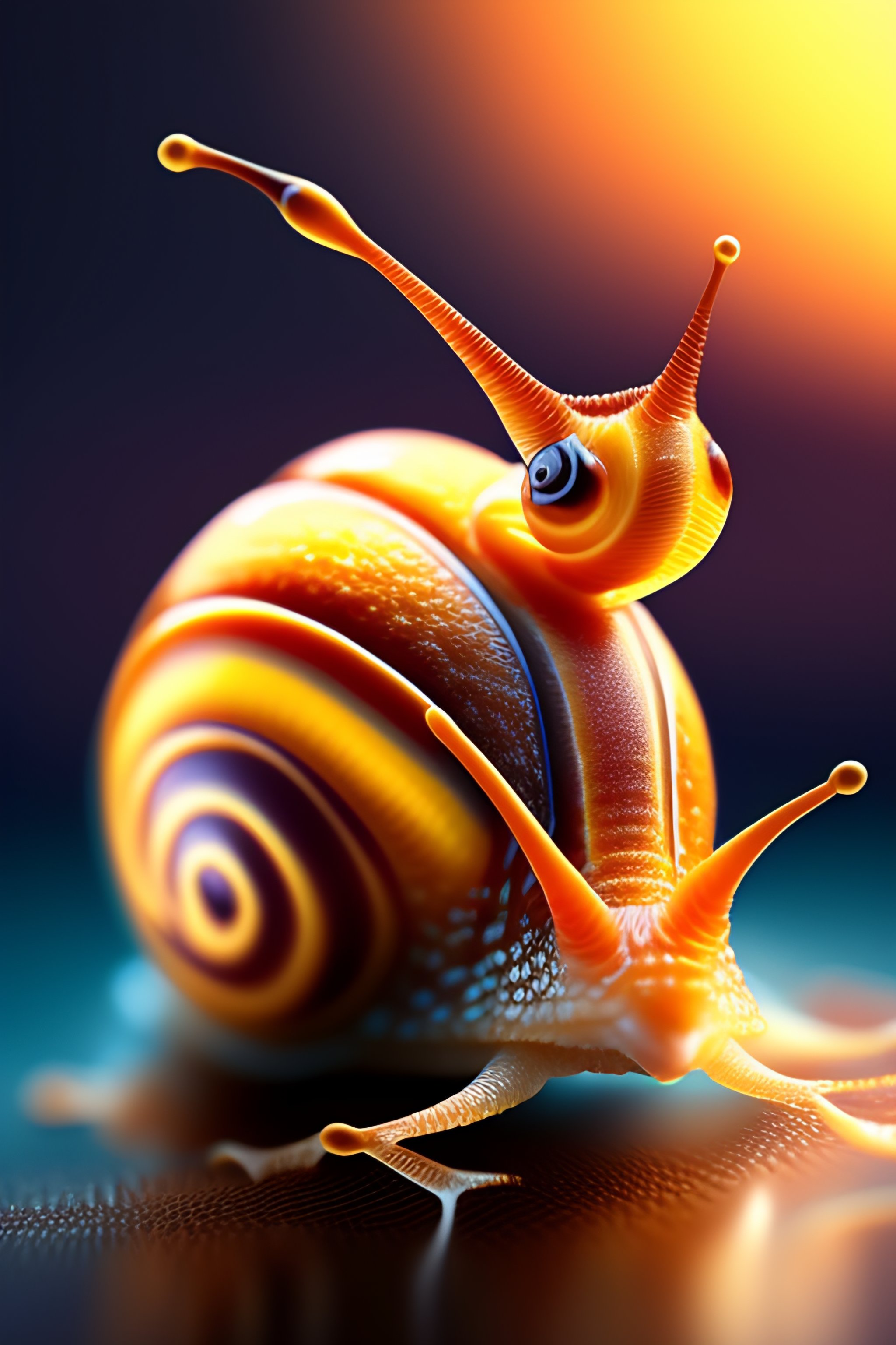 Lexica - An snail wearing a hat, hyper detailed, ultra-sharp, octane ...