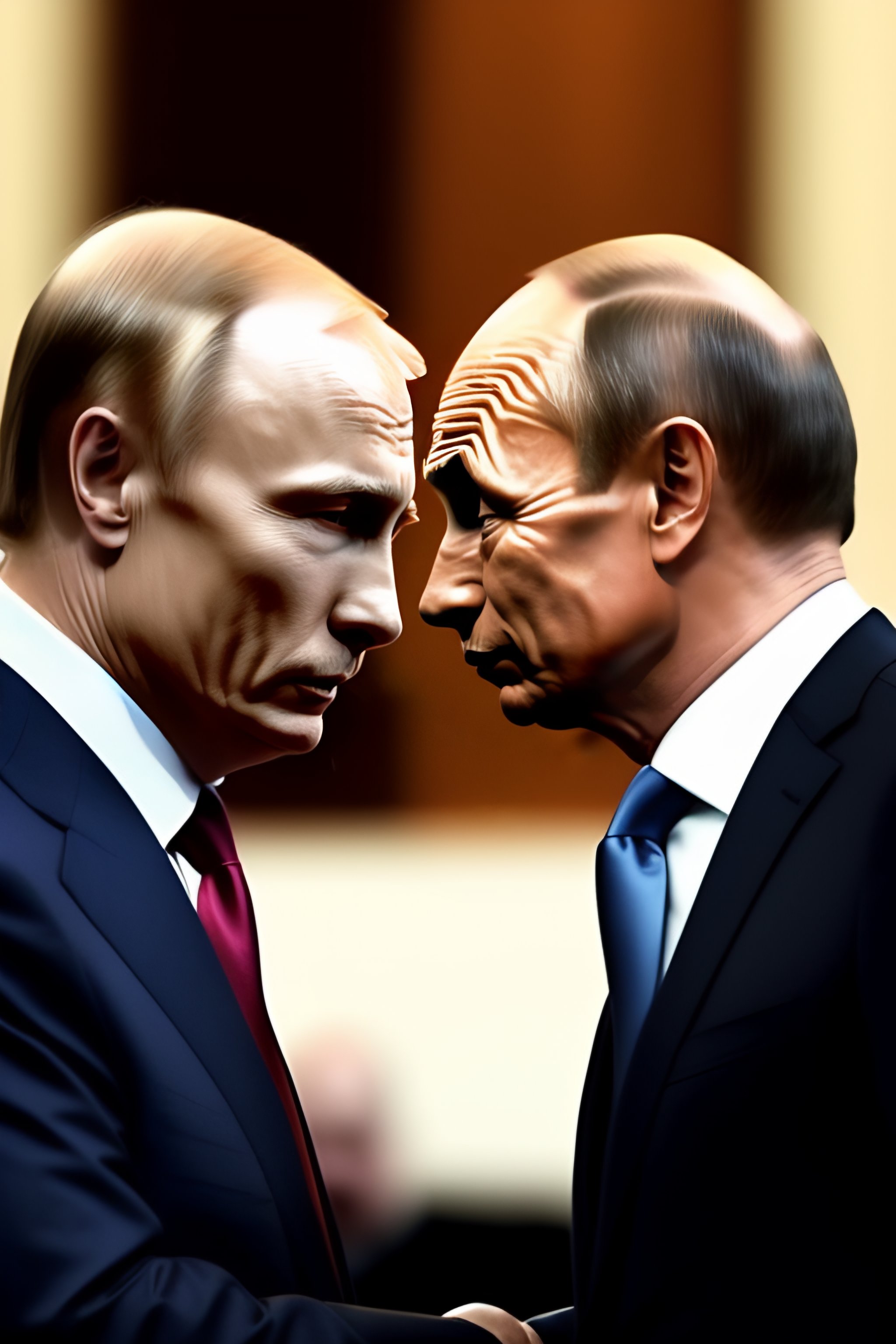 Lexica - Donald Trum and Putin conspiring together