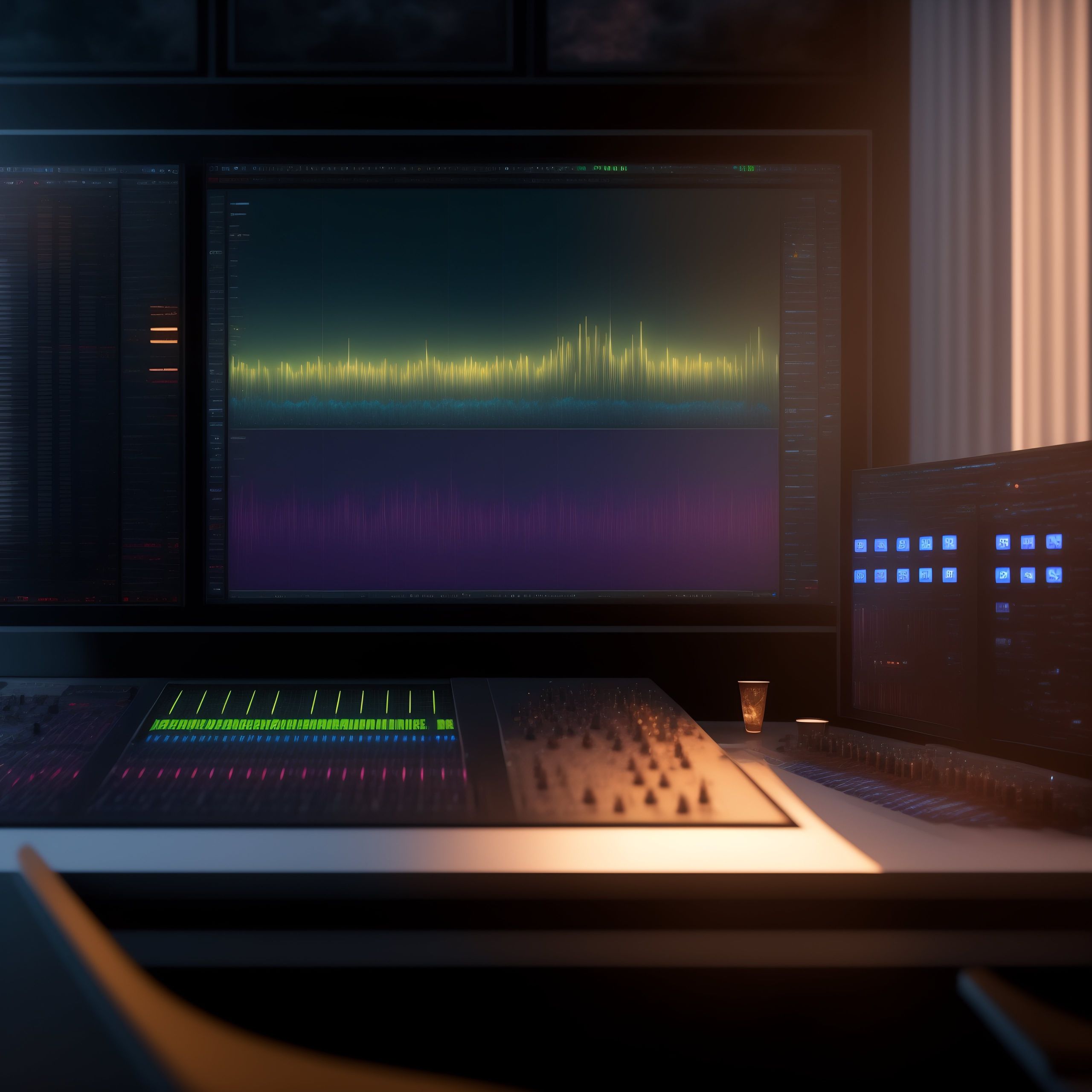 Lexica - Eminem producing a beat in his room with his laptop, EQ in the ...