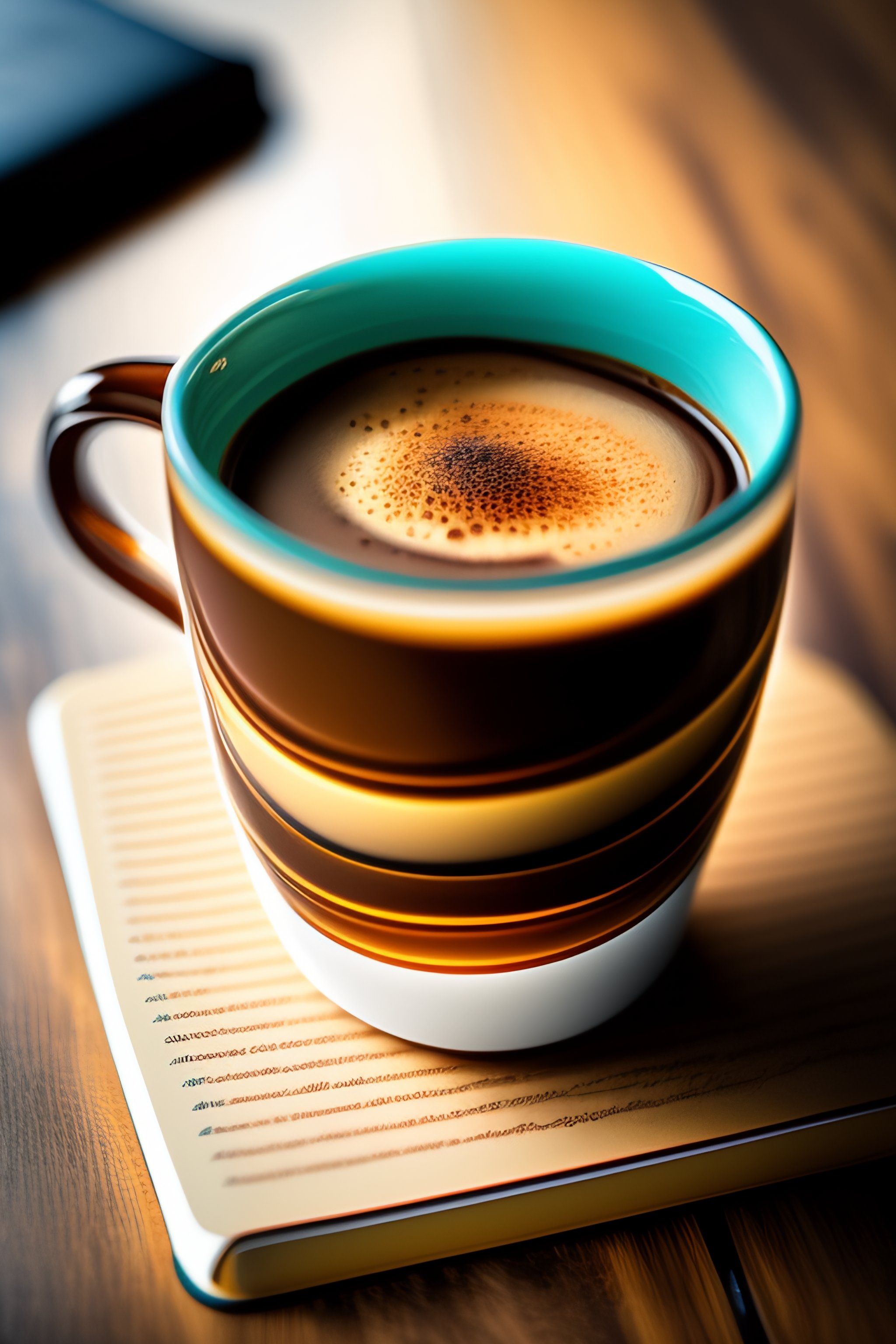 Lexica - Coffee notebook art