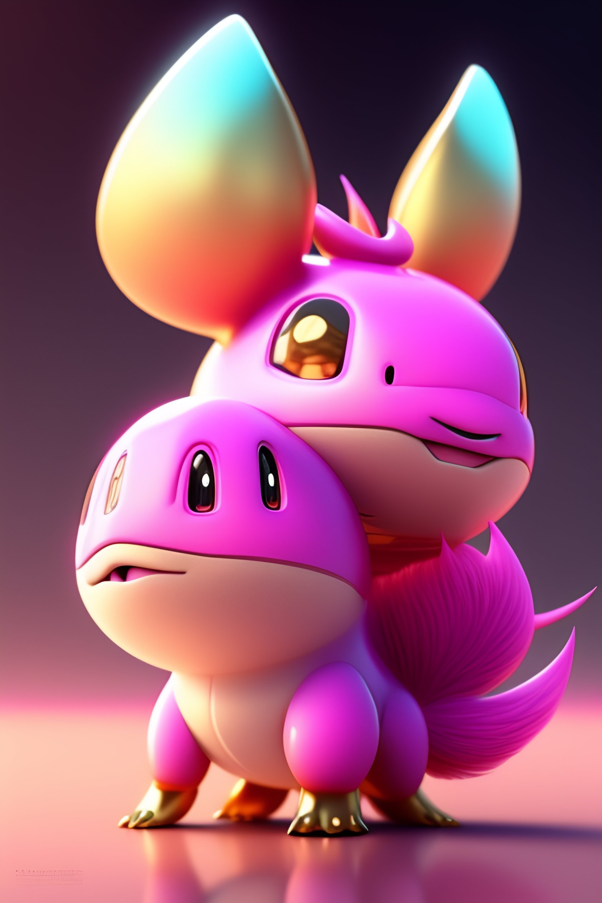 Lexica - A cute psychic type pokemon:: by beeple and James Gilleard and ...