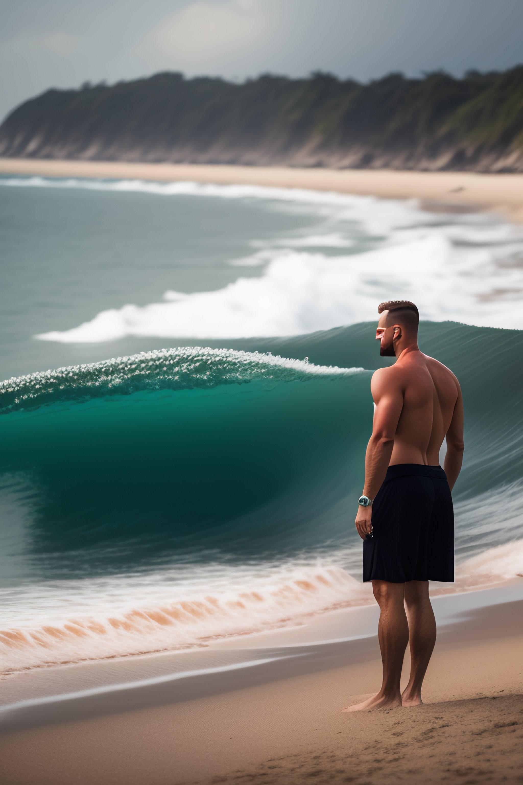 Lexica - Real photo of duda matte on the beach