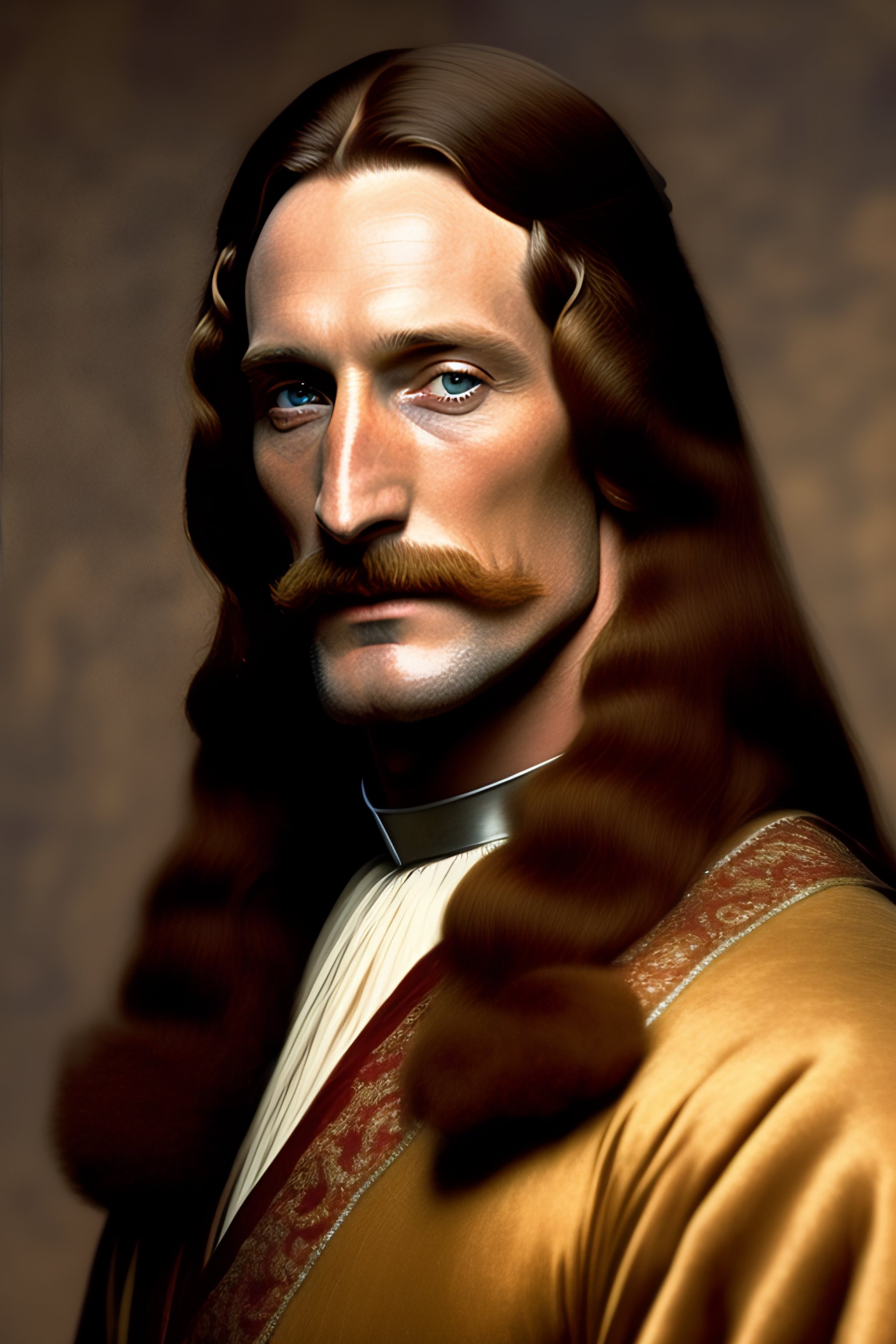 Lexica - Walter Charles Dance with long hair in medieval style