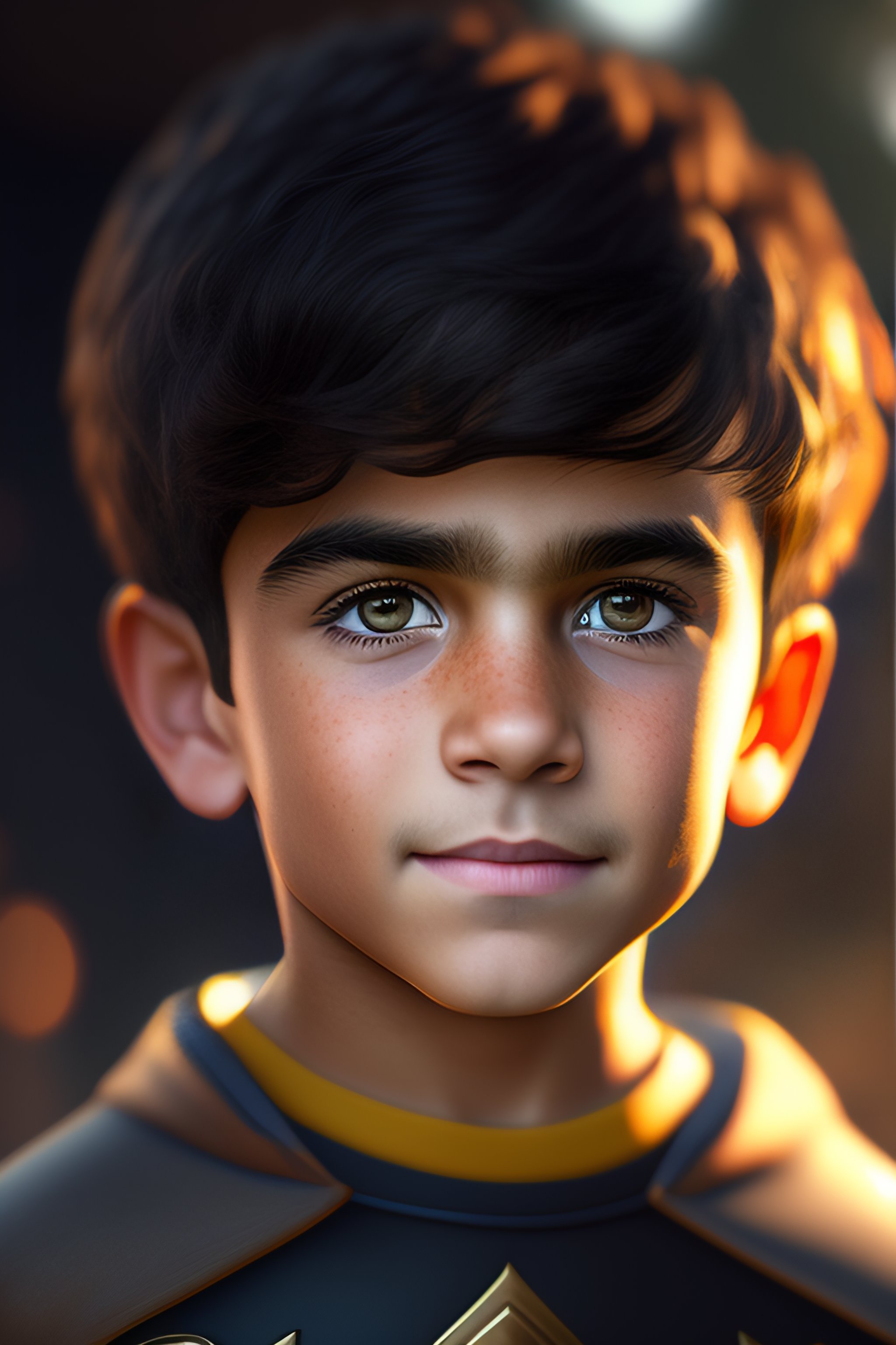 Lexica - An epic fantasy comic book style portrait painting of a young ...