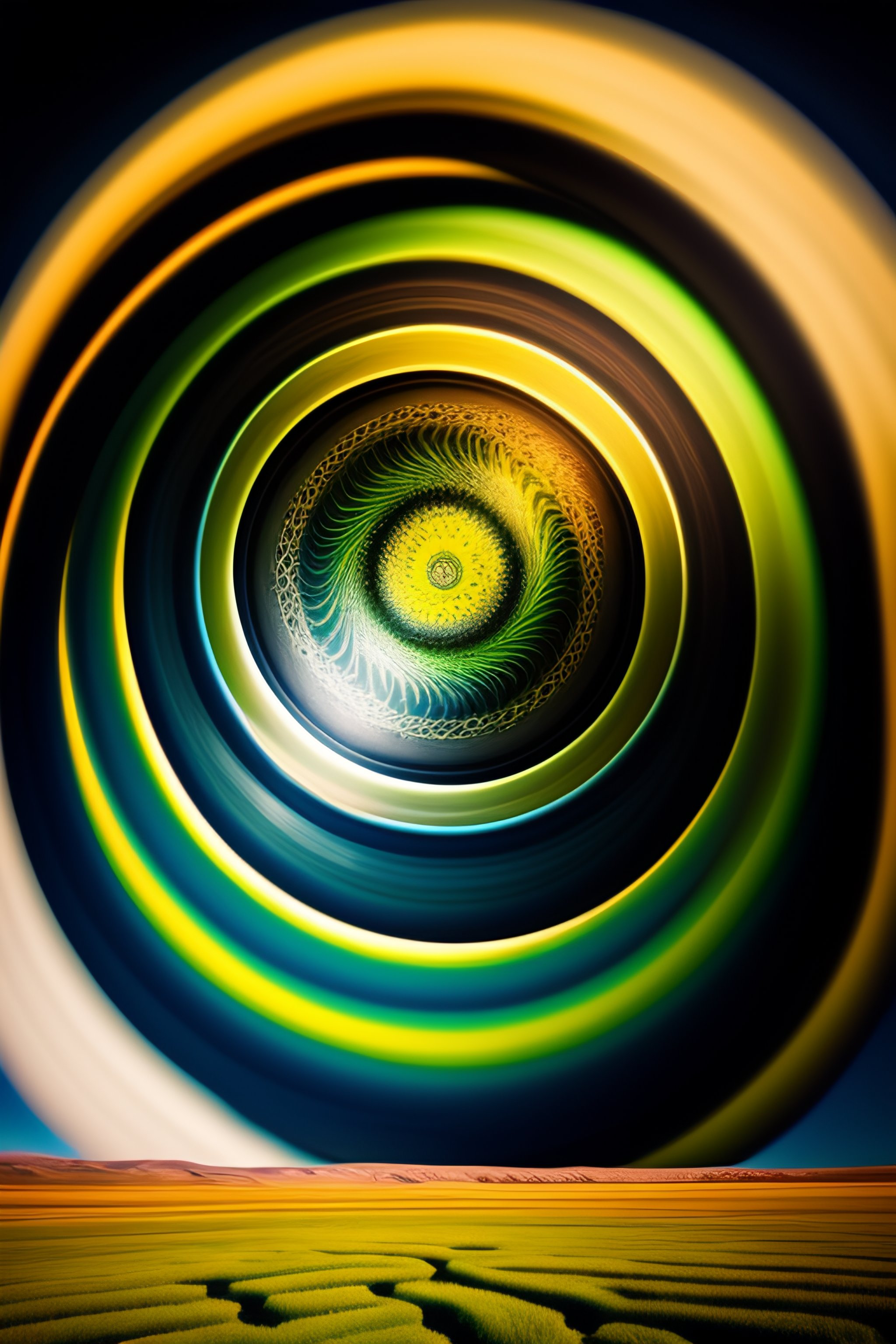 Lexica - Crop circle vortex