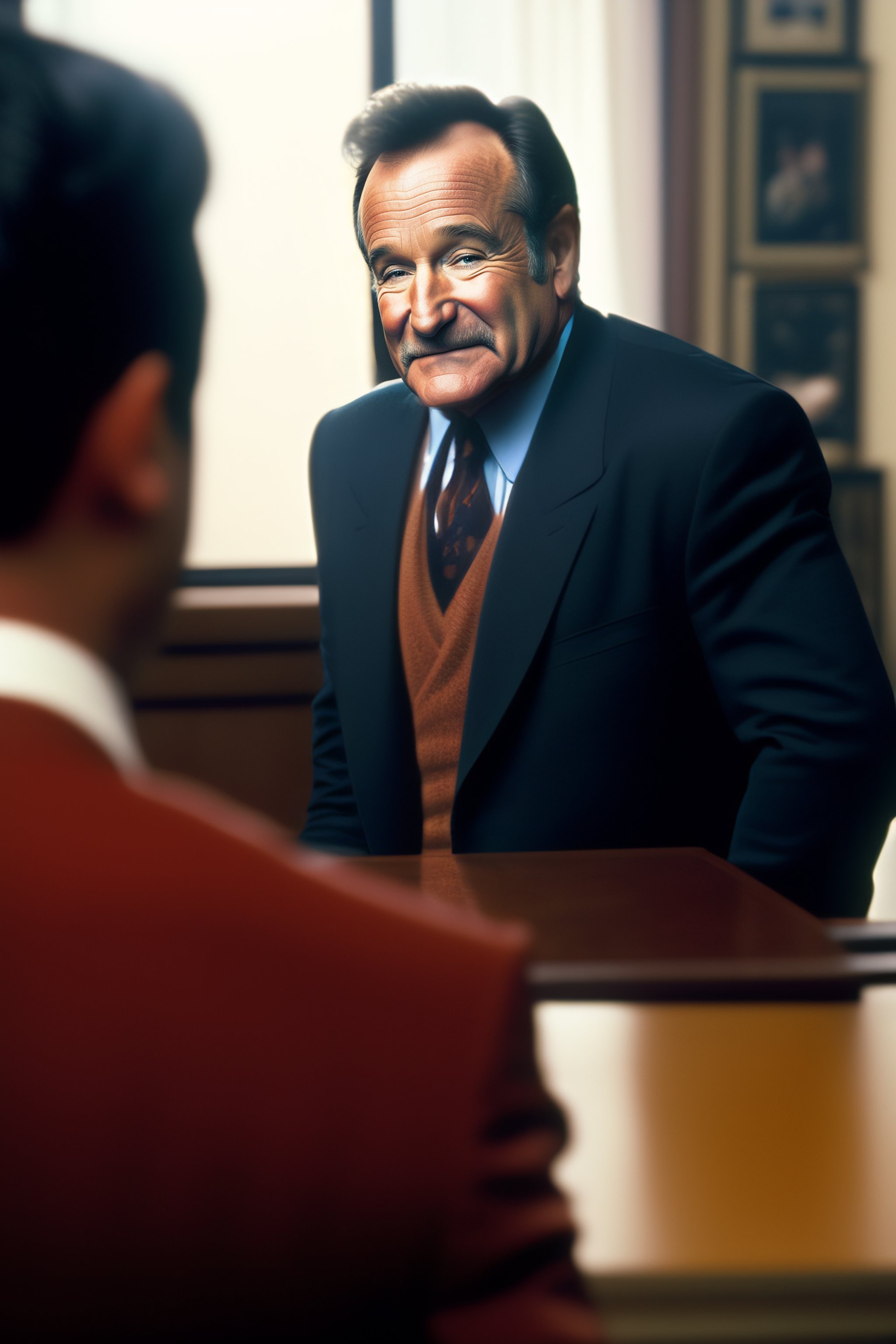 Lexica - Robin williams in a movie scene