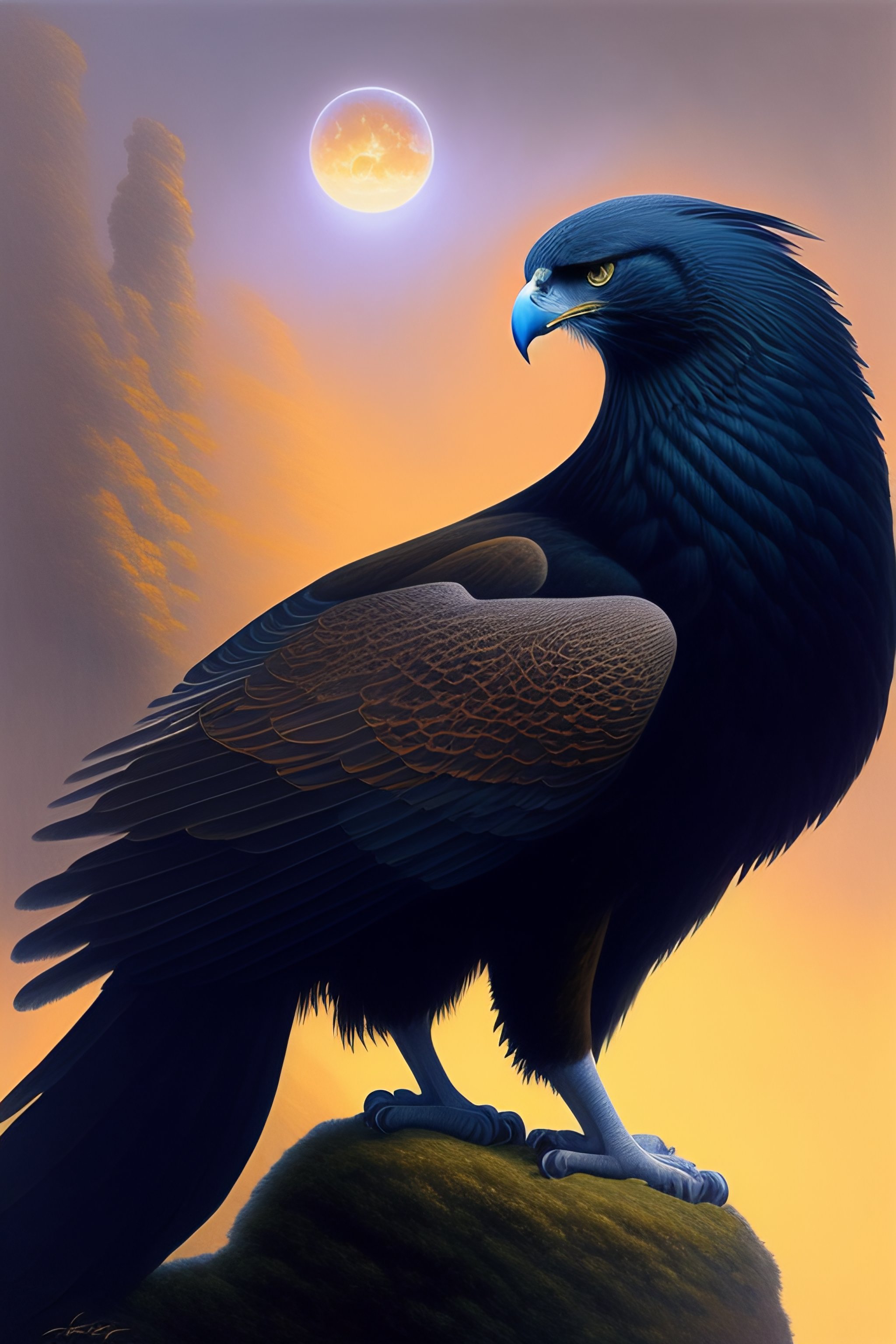 Lexica - Painting of hybrid cat and ( ( ( ( ( eagle ) ) ) ) ) fused ...