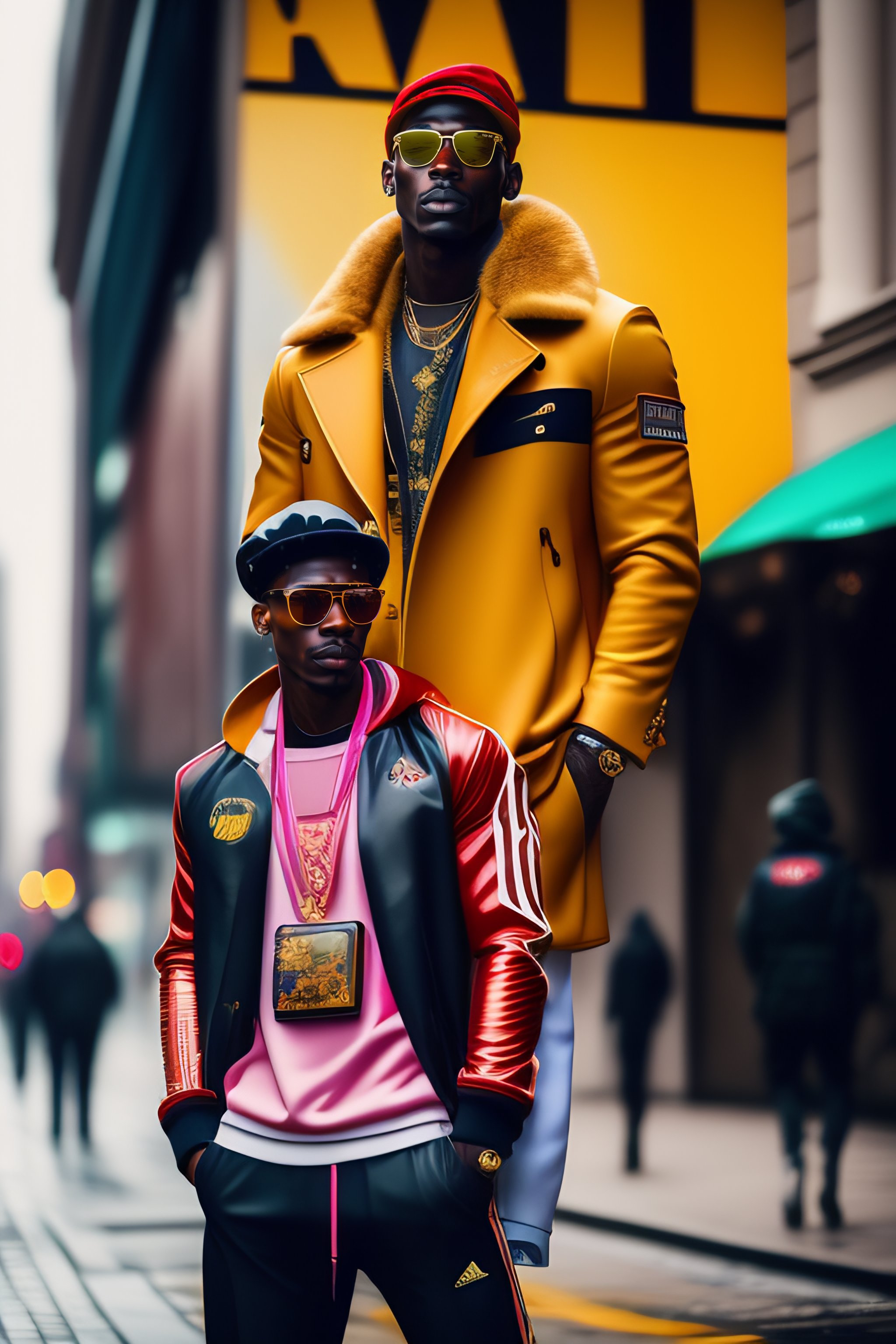 Lexica - Mad drip street style