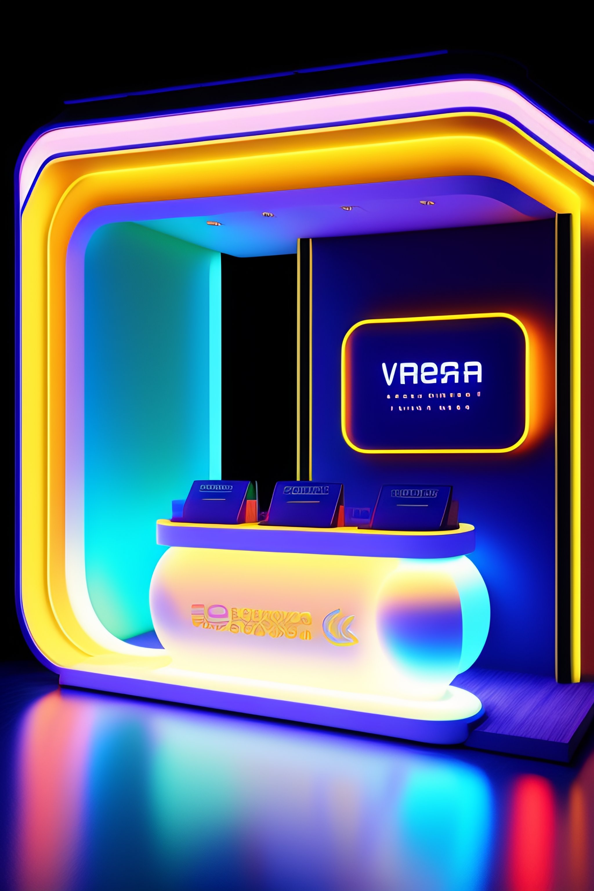 Lexica - Exhibition Stand Design, expo, interior design, geometric ...