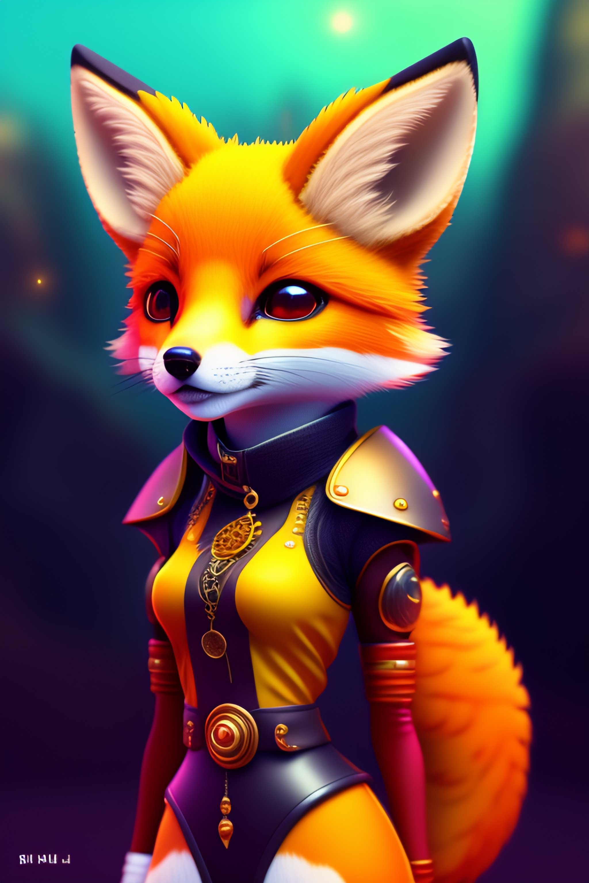 Lexica - A solar punk cute avatar in a futuristic world ...