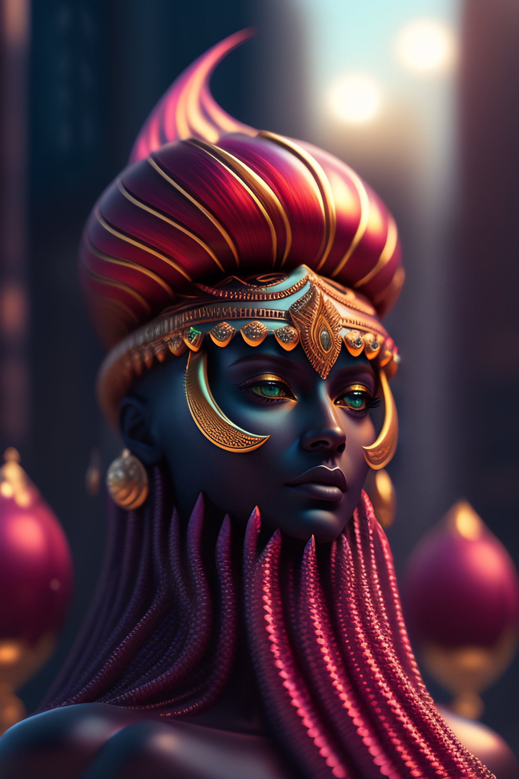 Lexica - Beautiful medusa, illustration, reality, wide shot, light ...