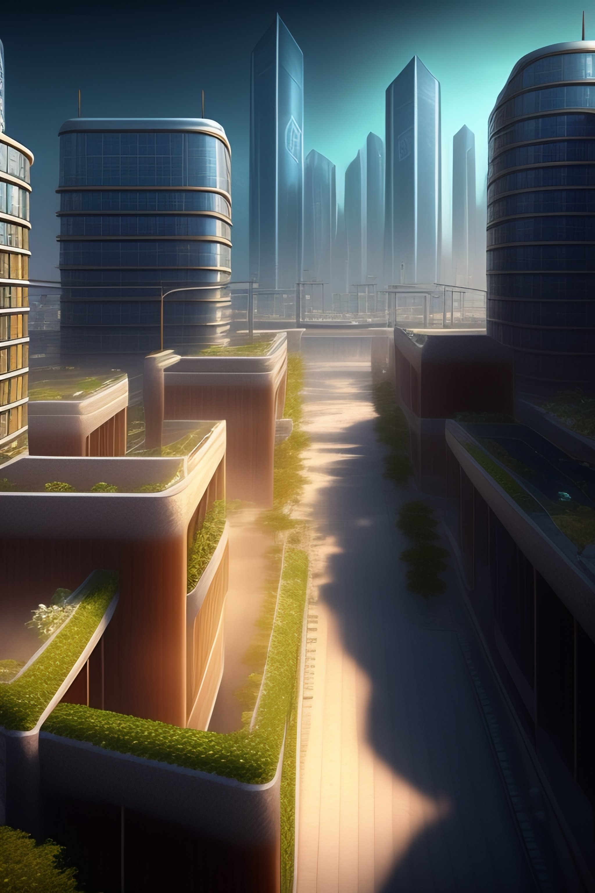 Lexica - A city built within walls to counter infections and the ...