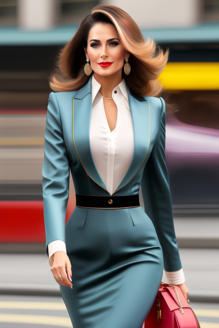 Lexica - A caucasian middle aged hurried square haircut transgender ...