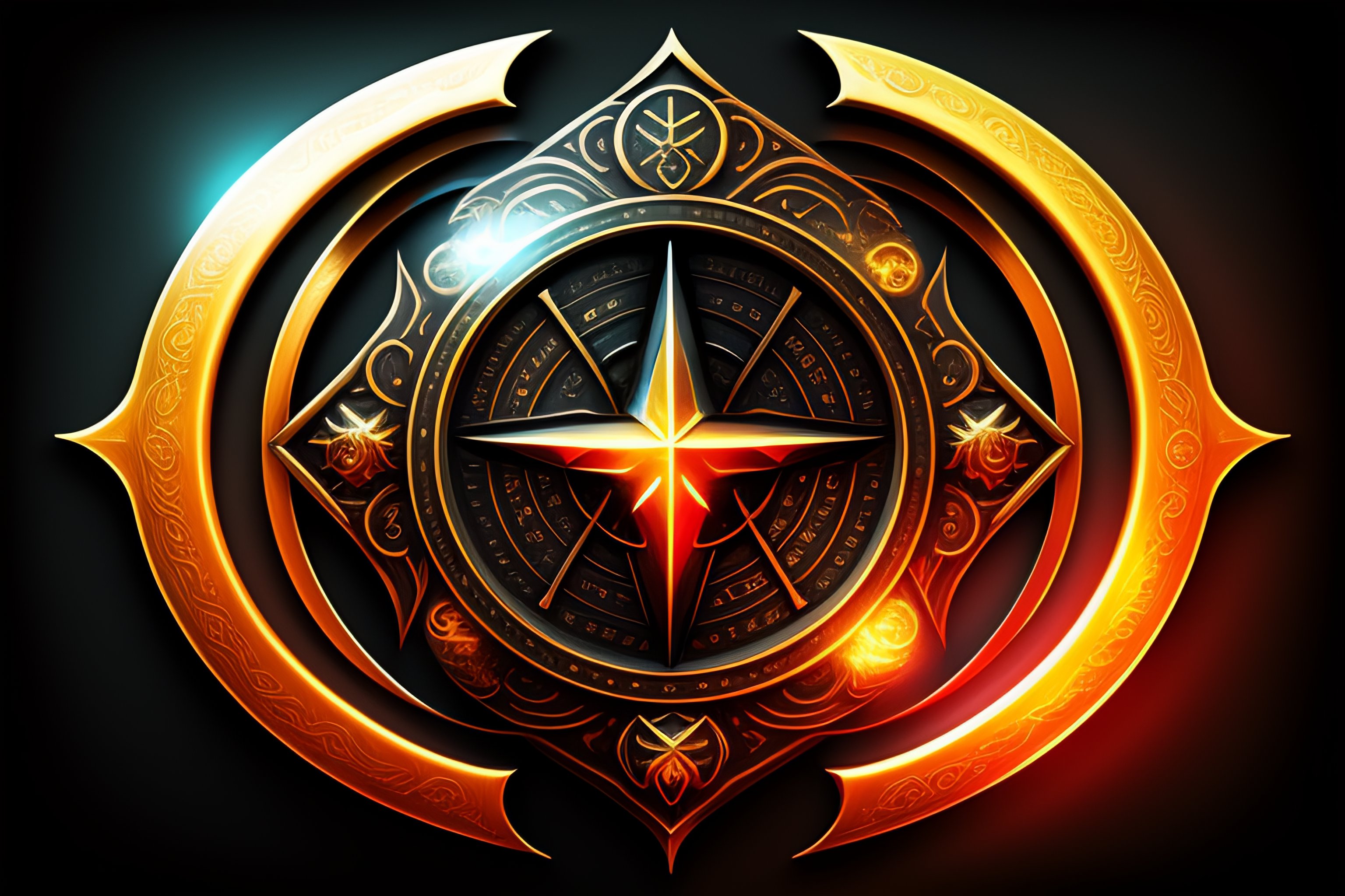 Lexica - Cyberpunk futuristic chaos steampunk occult magic sign symbol ...