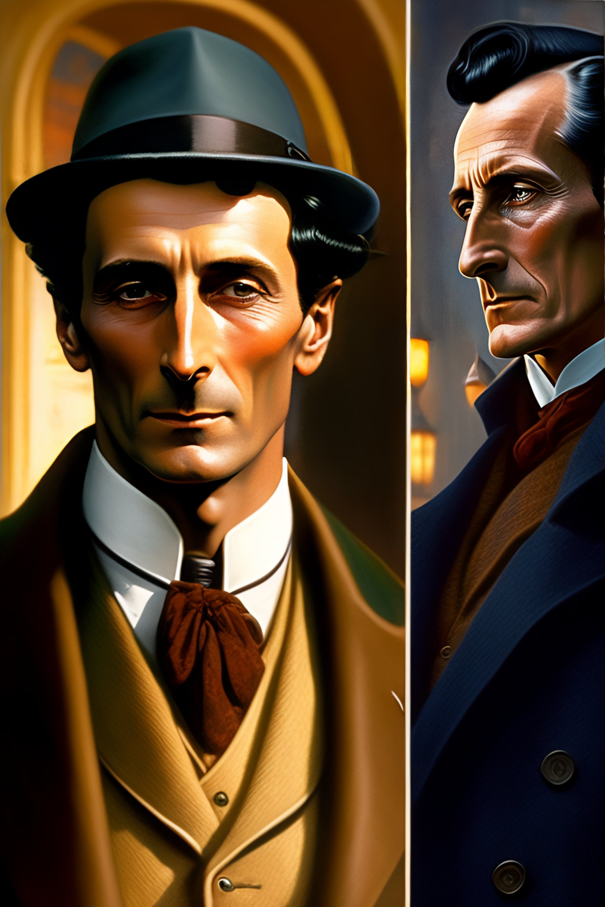 Lexica - Young peter cushing as sherlock holmes with slicked short hair ...