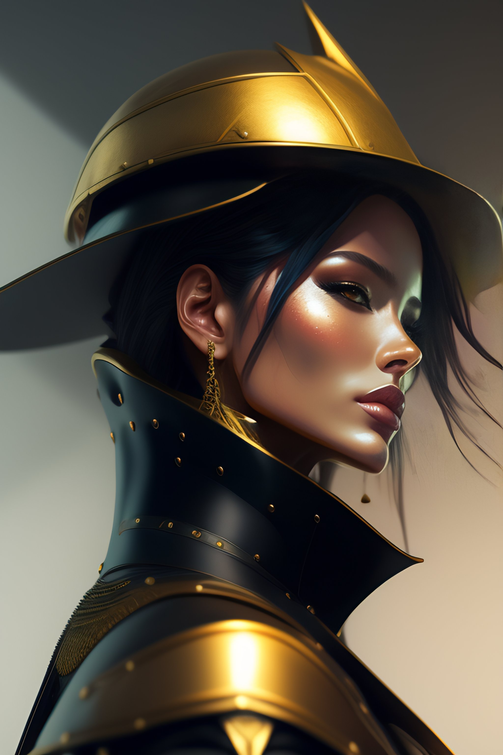 Lexica - Instaport style, Demon Hunter, Leather armour, Imposing ...