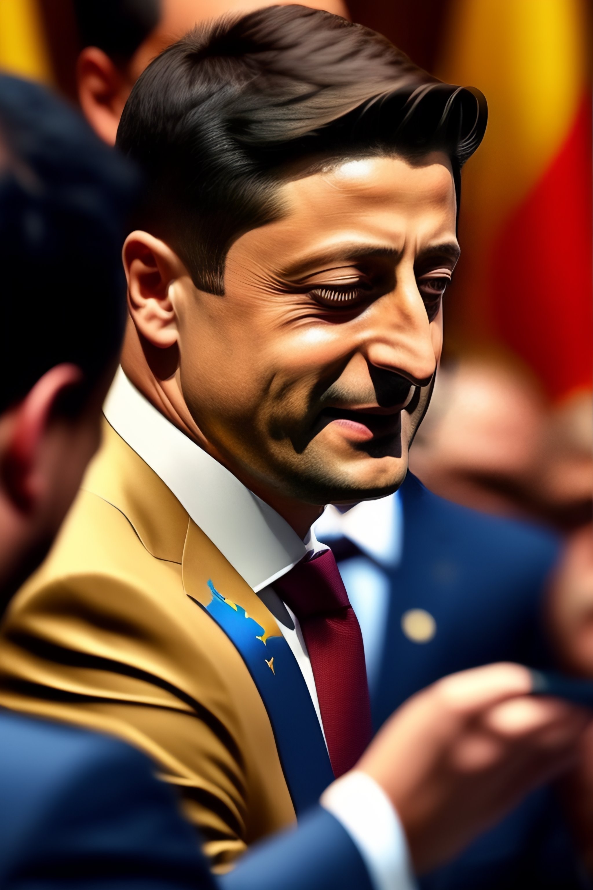 Lexica - Zelensky is crying israil