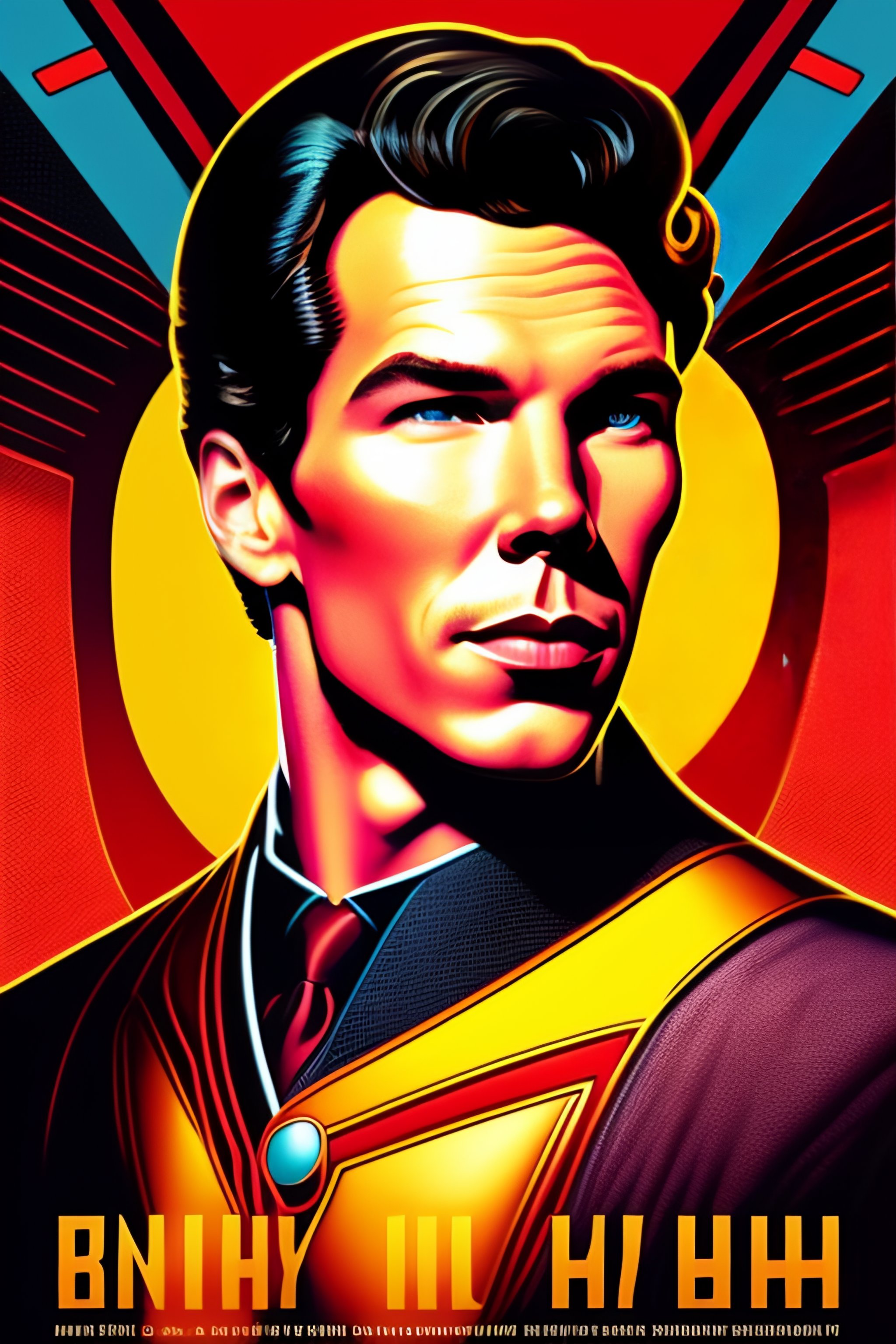 Lexica - Retro comic style artwork, highly detailed benedict ...