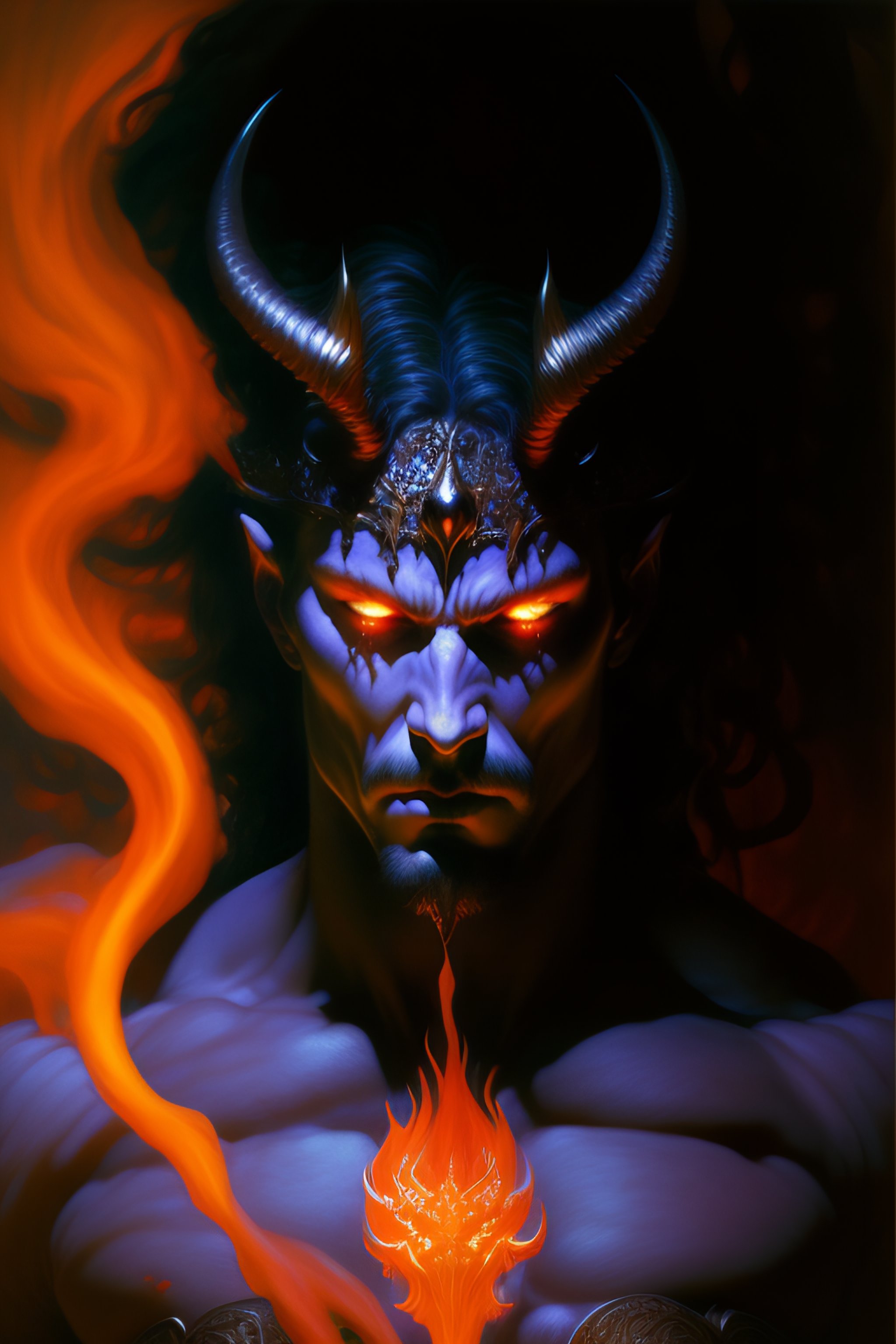 Lexica - A demon made of wisps of smoke ready to tear into your soul ...