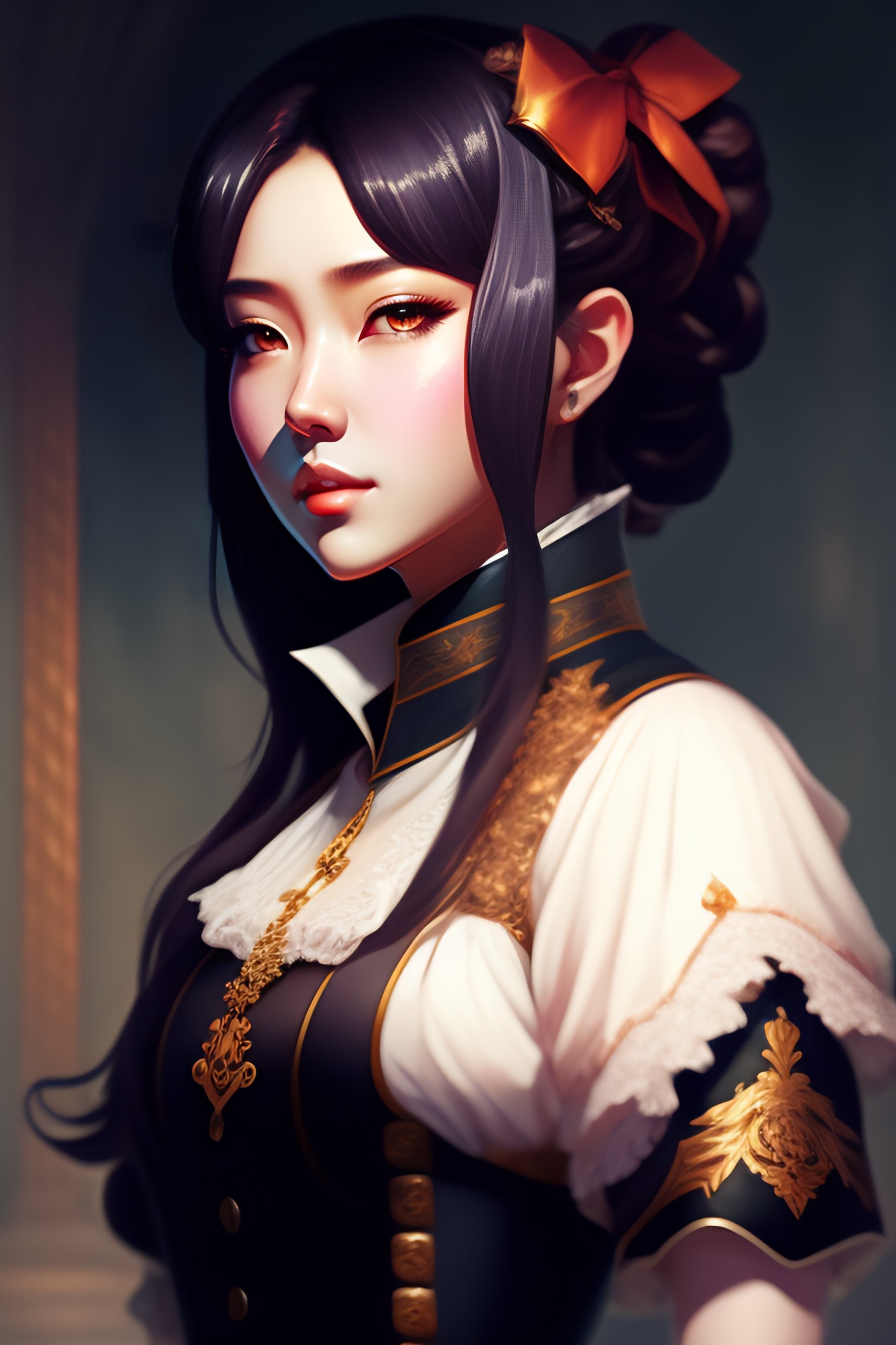 Lexica - Baroque oil painting anime key visual full body portrait ...