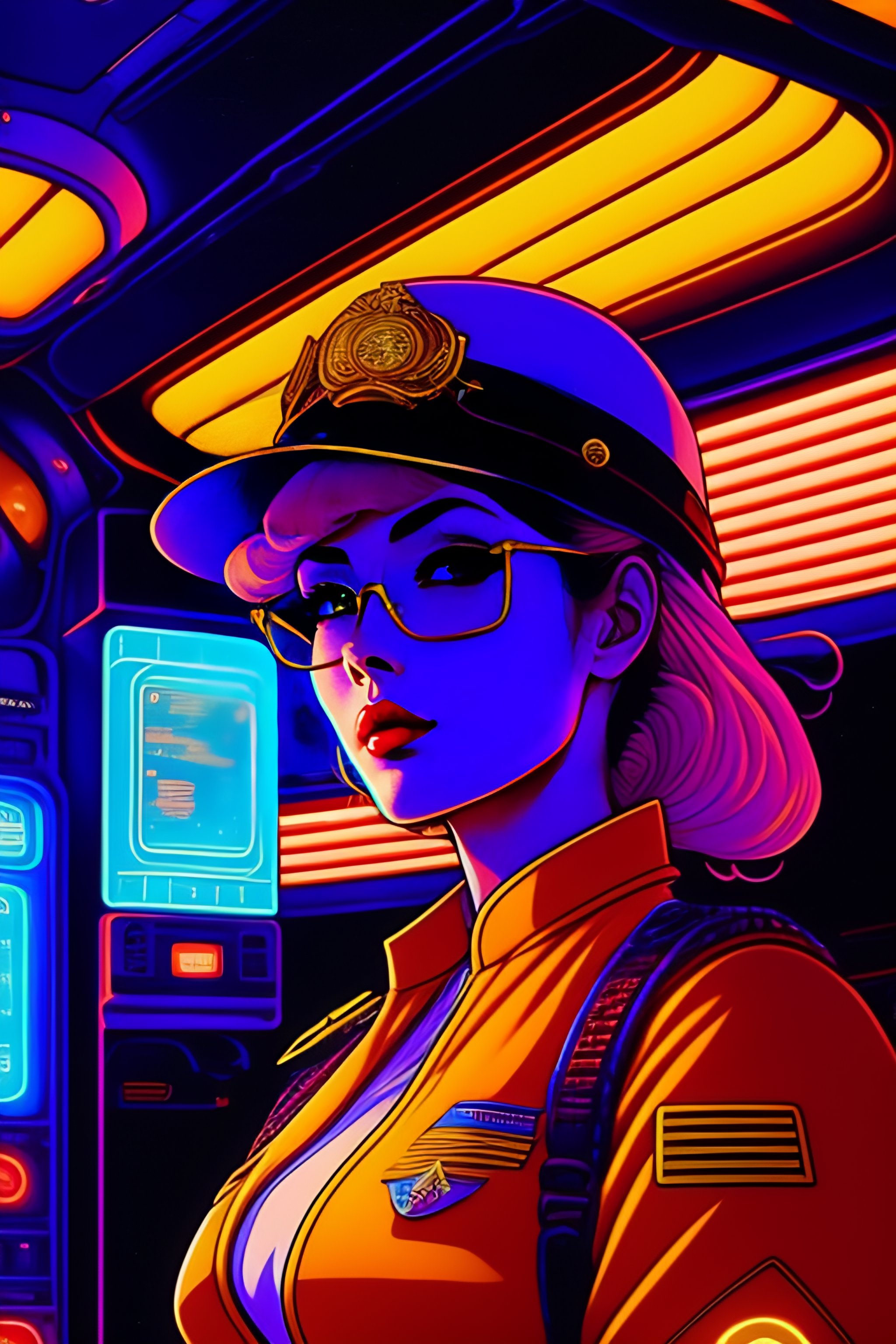 Lexica - Vintage anime style of the 90s. cluttered interior of a ...