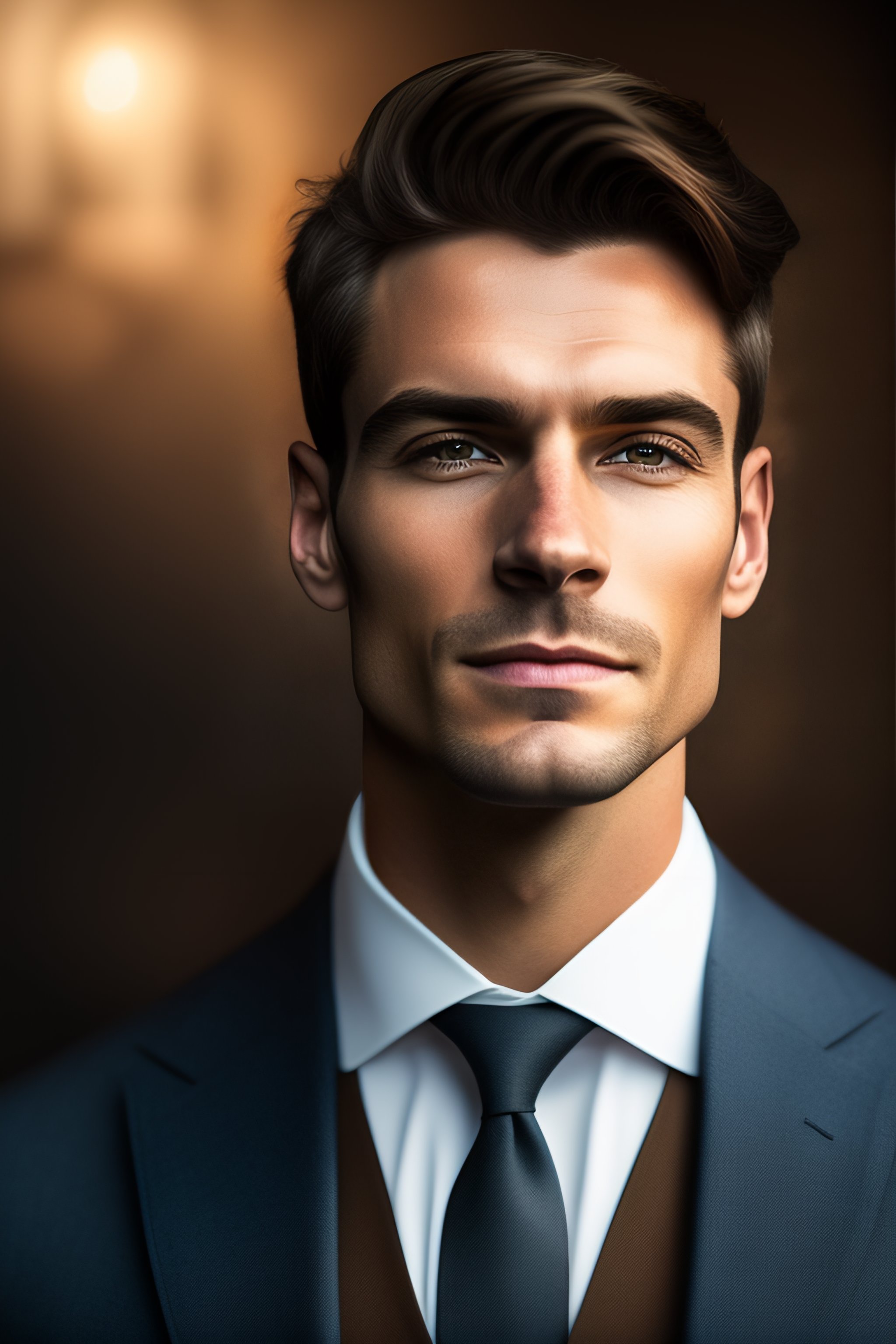 Lexica - Background suitable a portrait photographer showing a man's ...