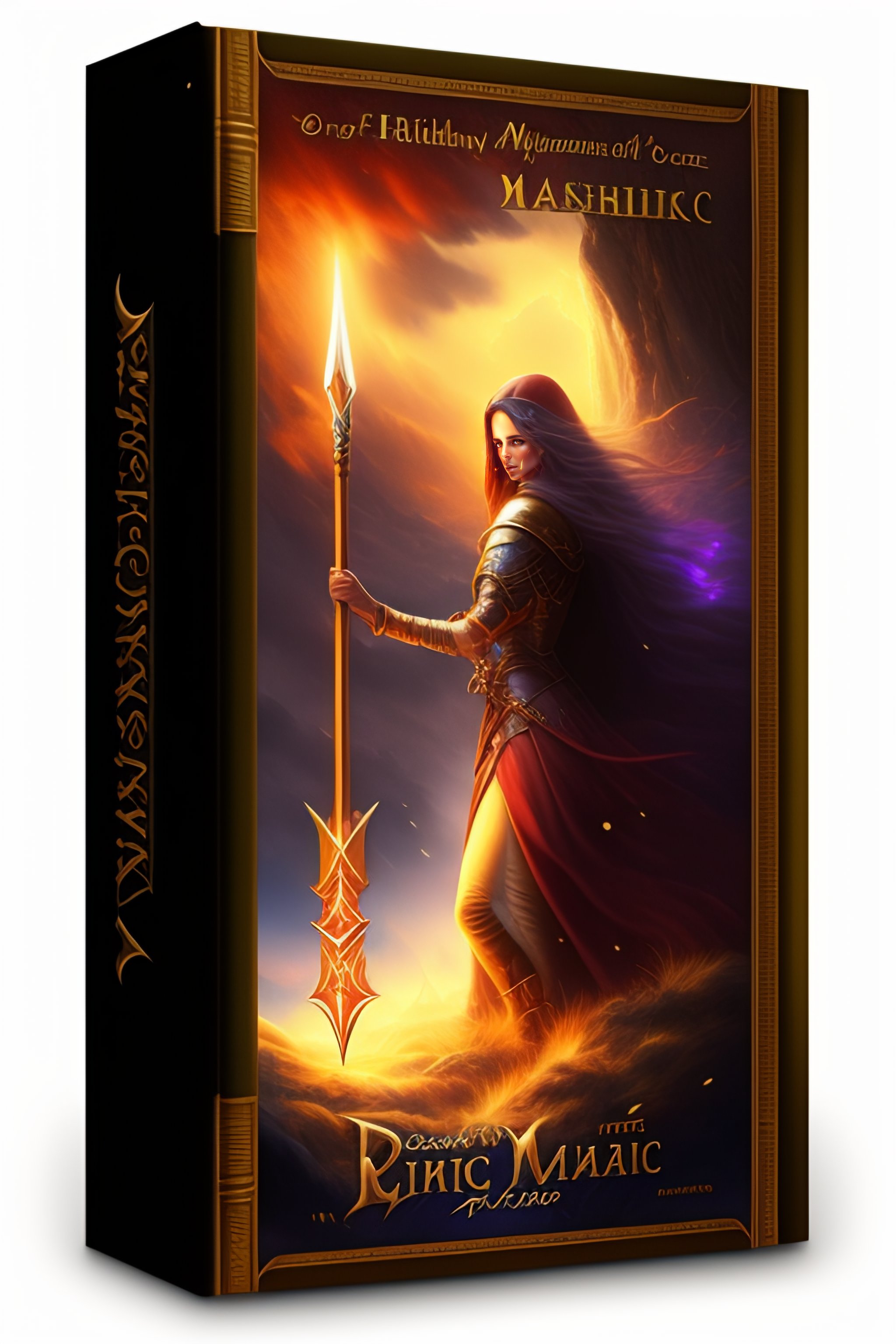 Lexica - Rpg icon of fantasy book of lightning magic