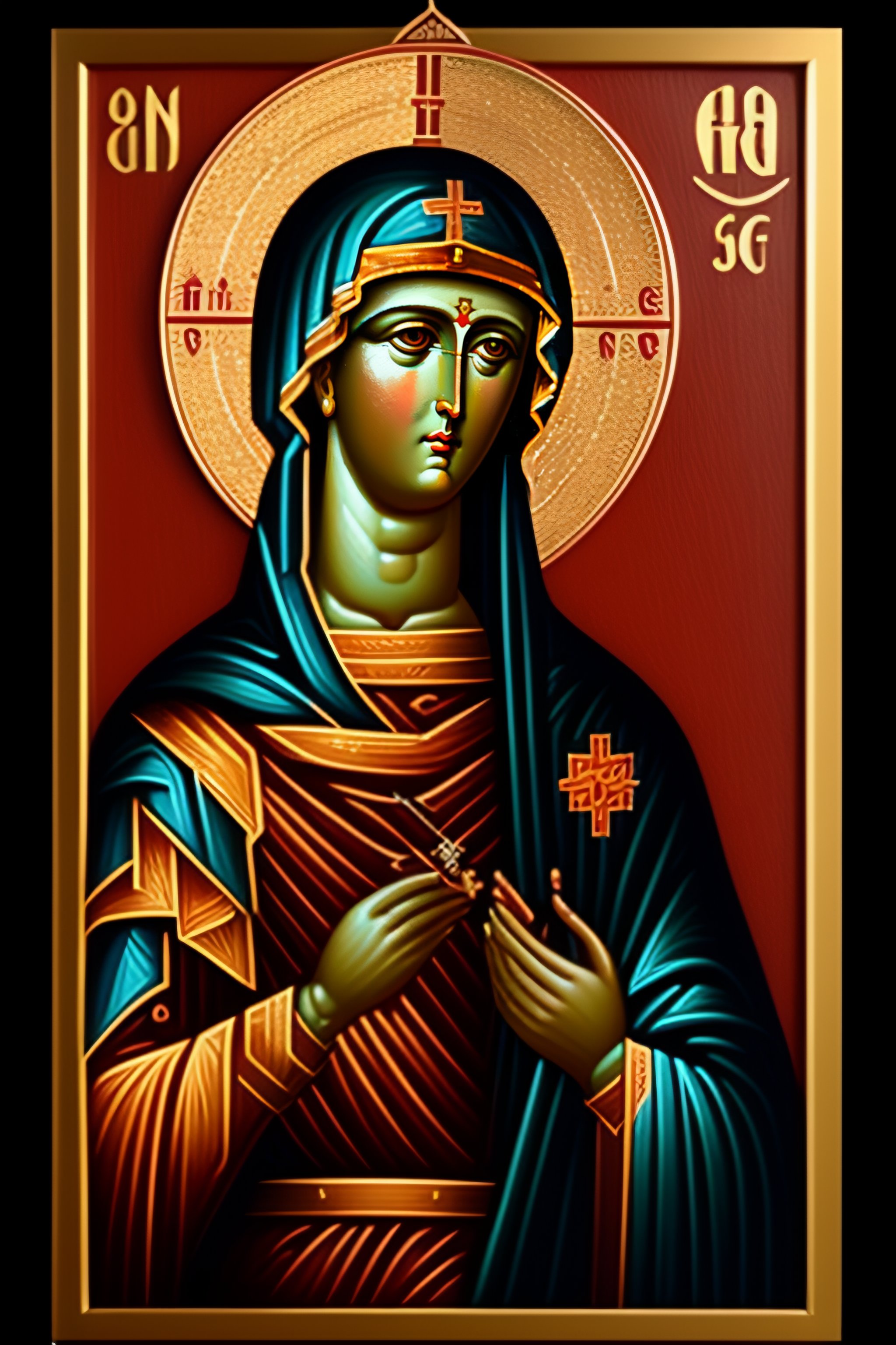 Lexica - Byzantine icon of saint mary