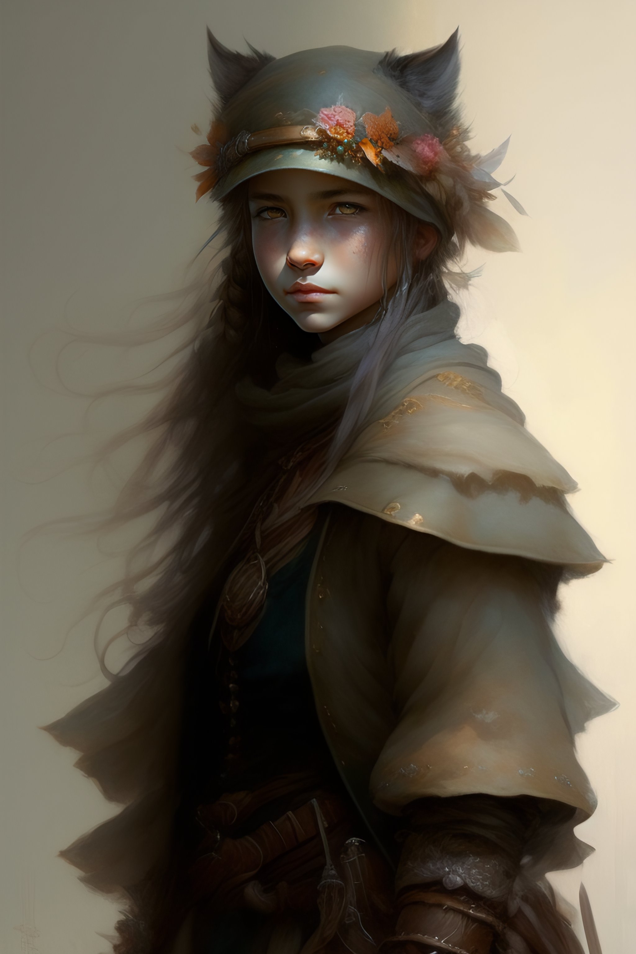 Lexica - Fantasy character . muted colors. by Jean-Baptiste Monge