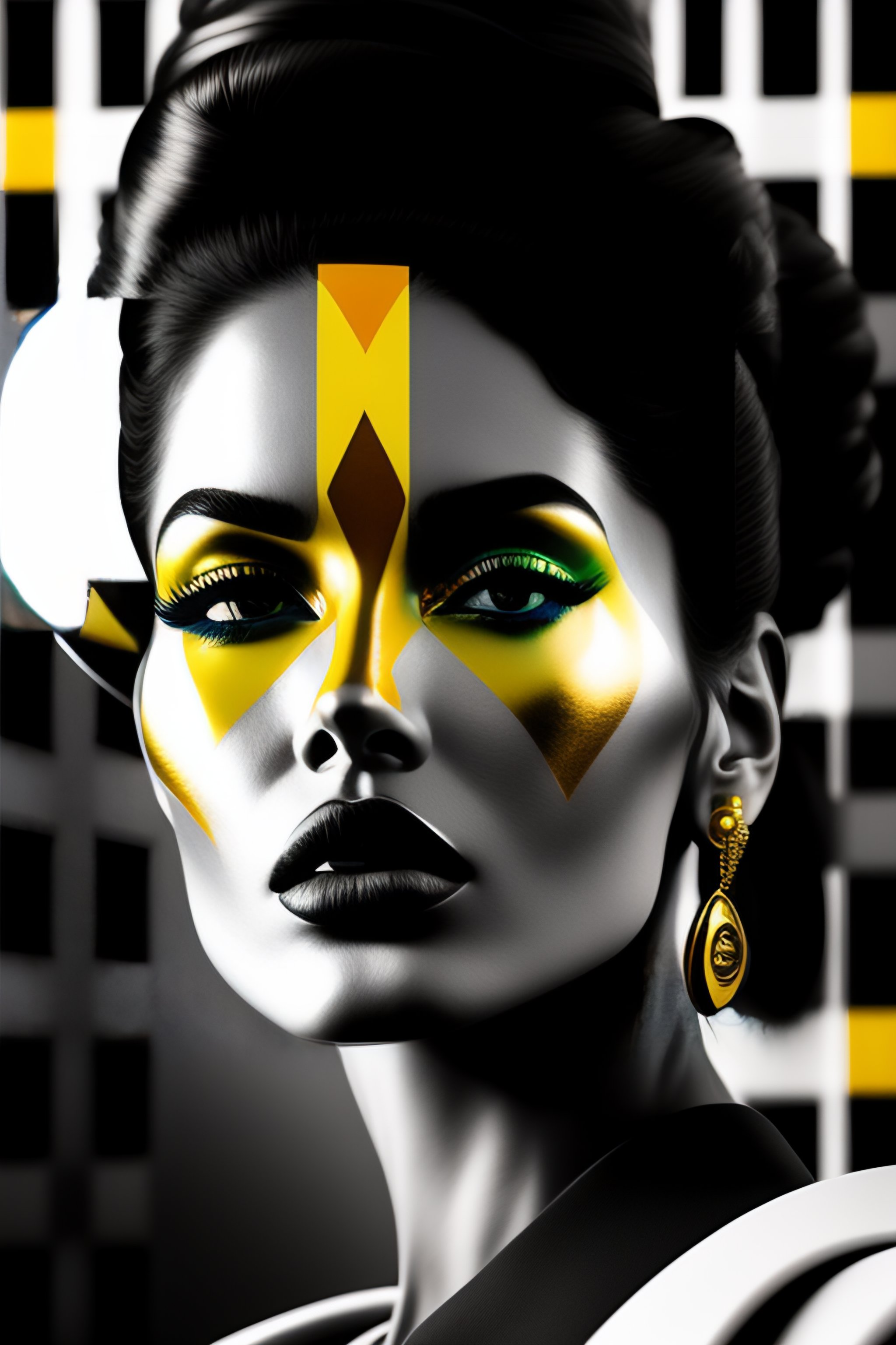 Lexica - Pop art, hyper-Mexican maya female model in the streets of ...