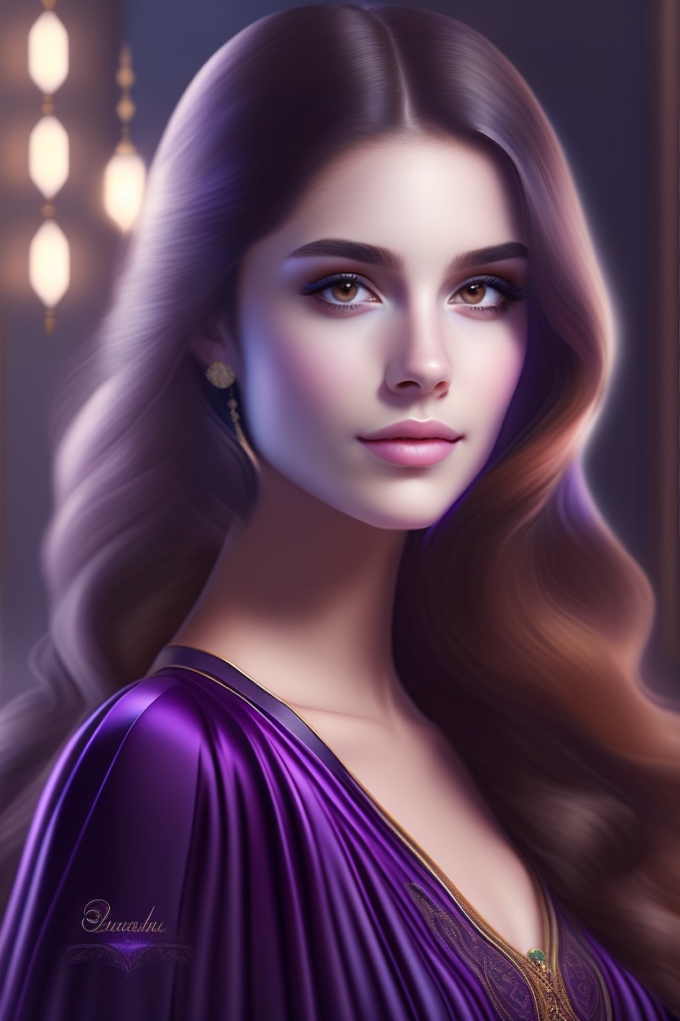 Lexica - A real, beautiful human girl with brown hair and Arabic eyes ...