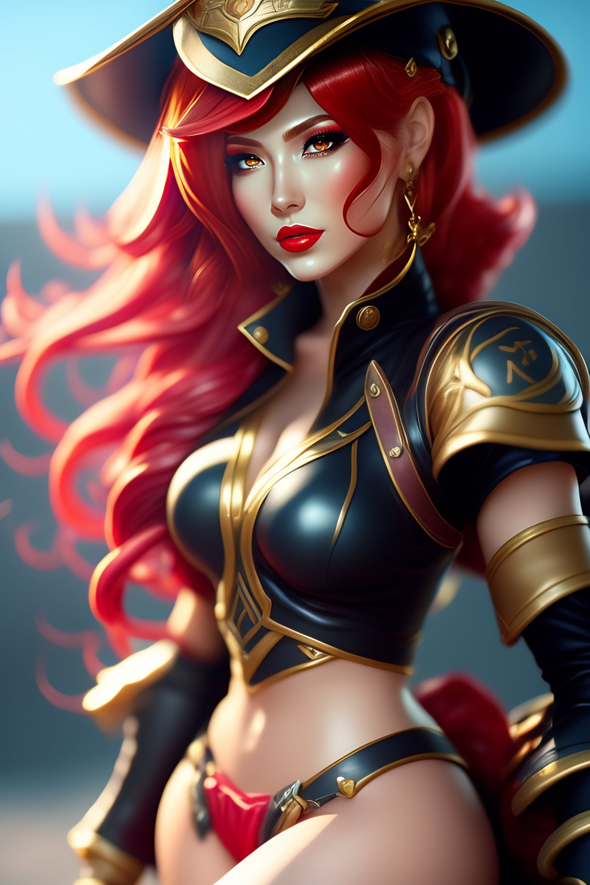 Lexica - Miss fortune league of legends character full body