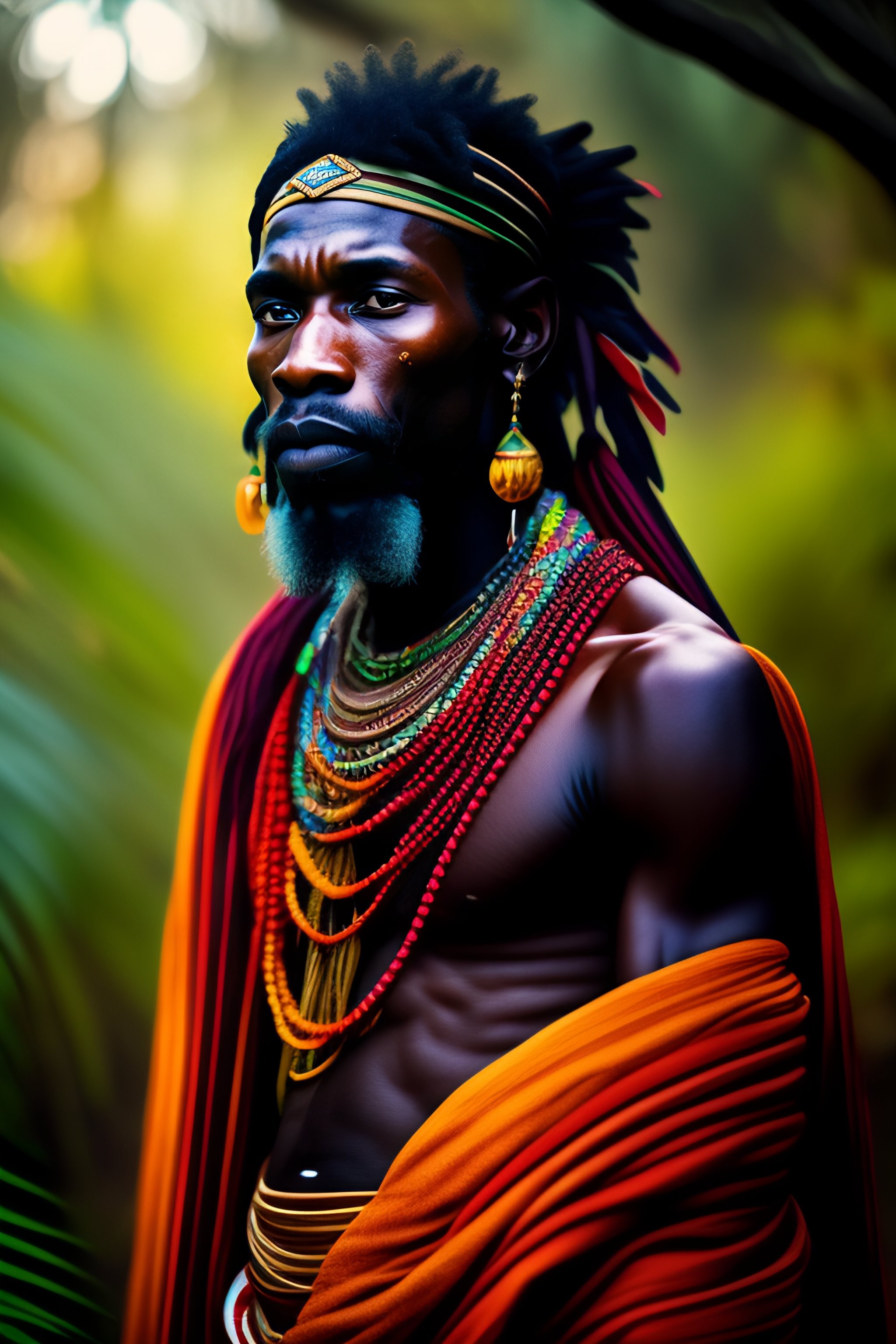 Lexica - African tribal man