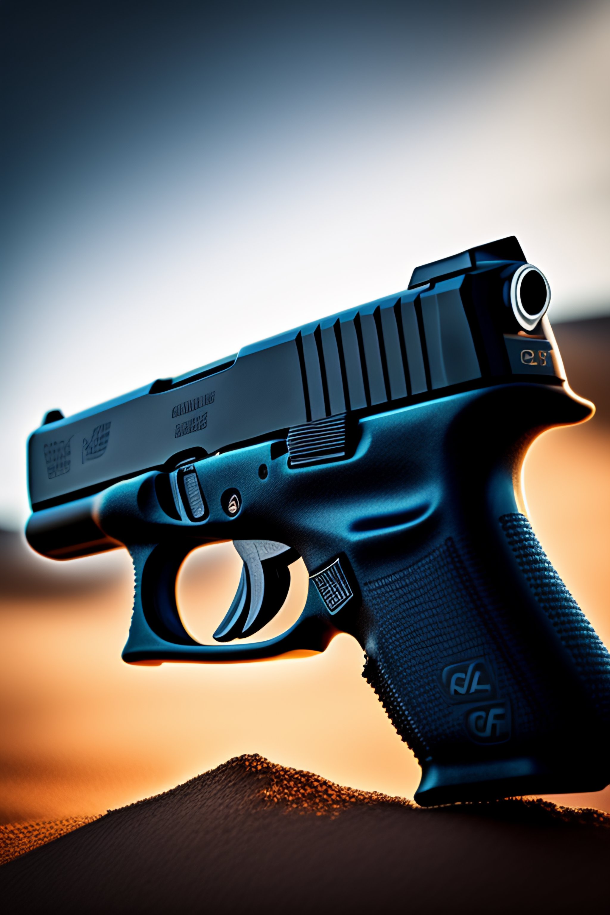 Lexica - Detailed glock gun