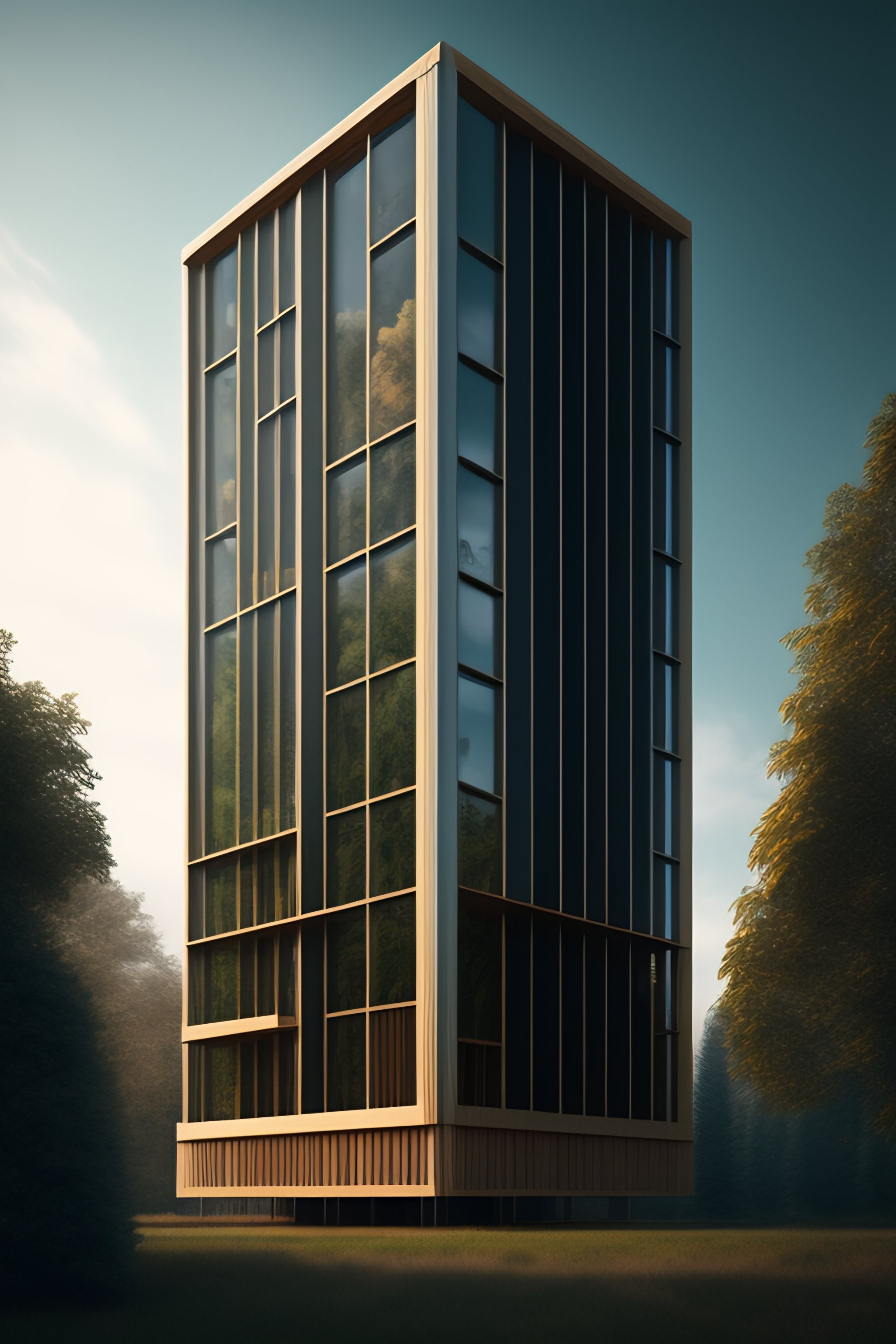 Lexica - Building with forest