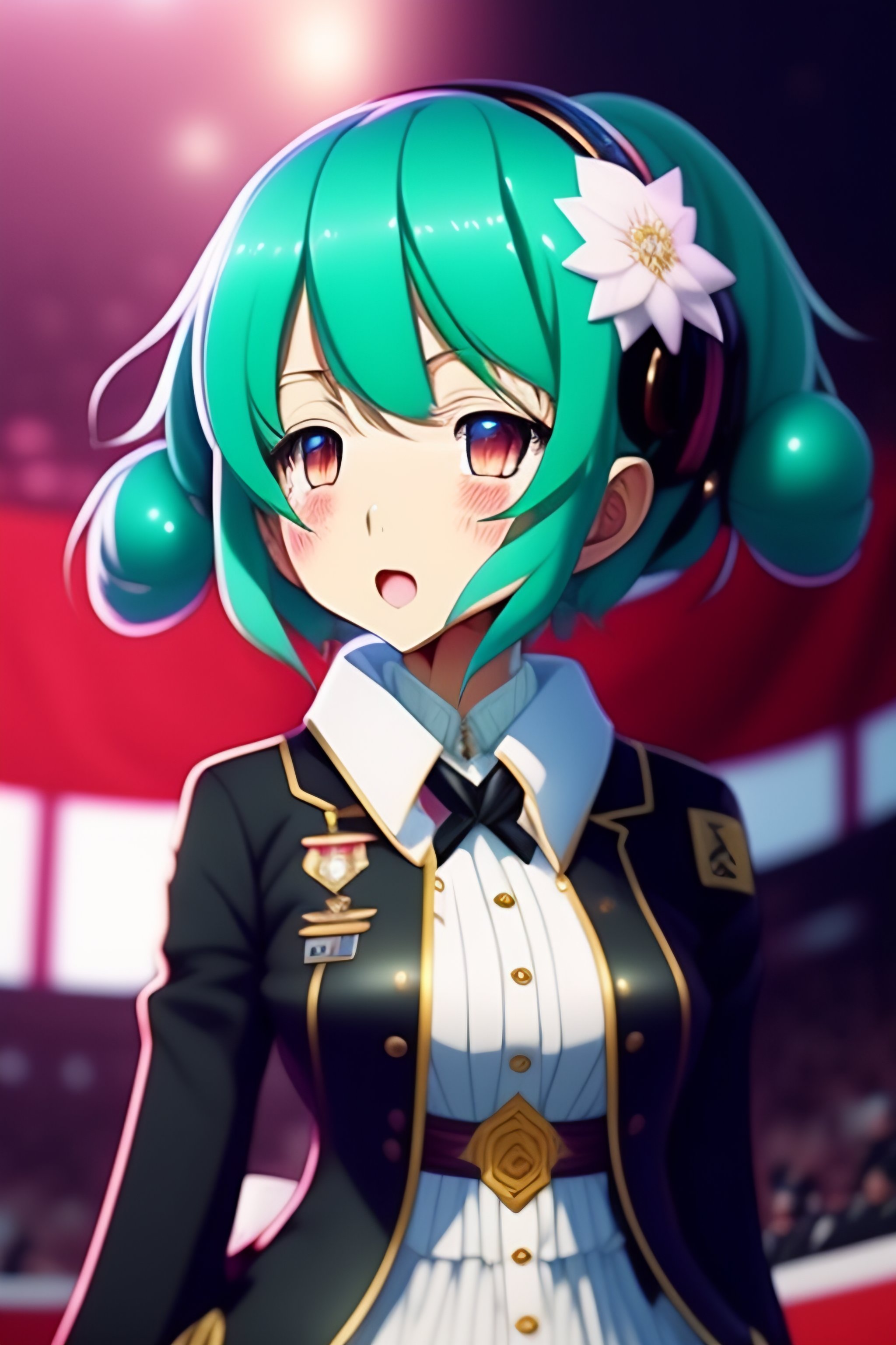 Lexica - Anime Hatsune Miku killing the president