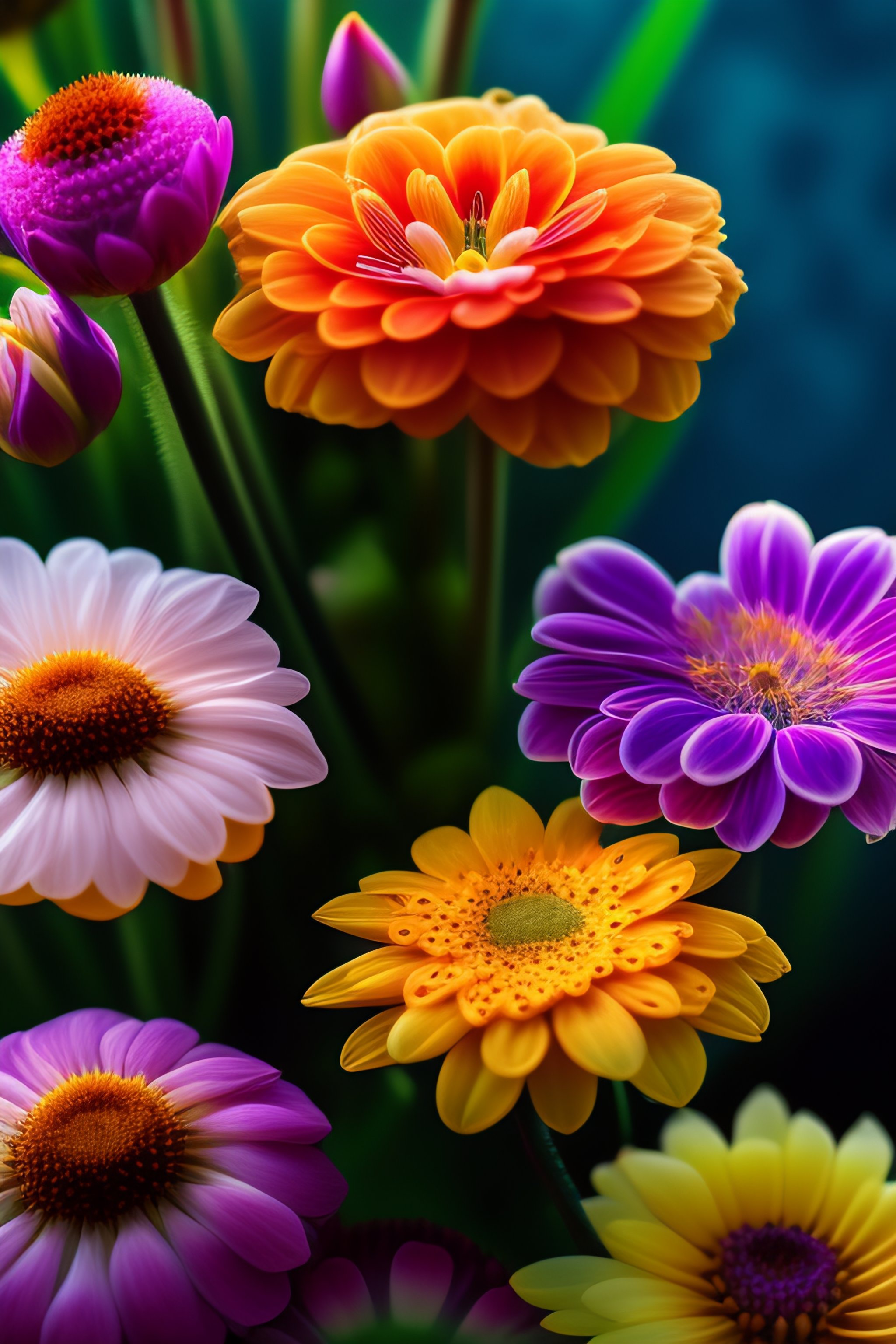 Lexica - Intricate flowers