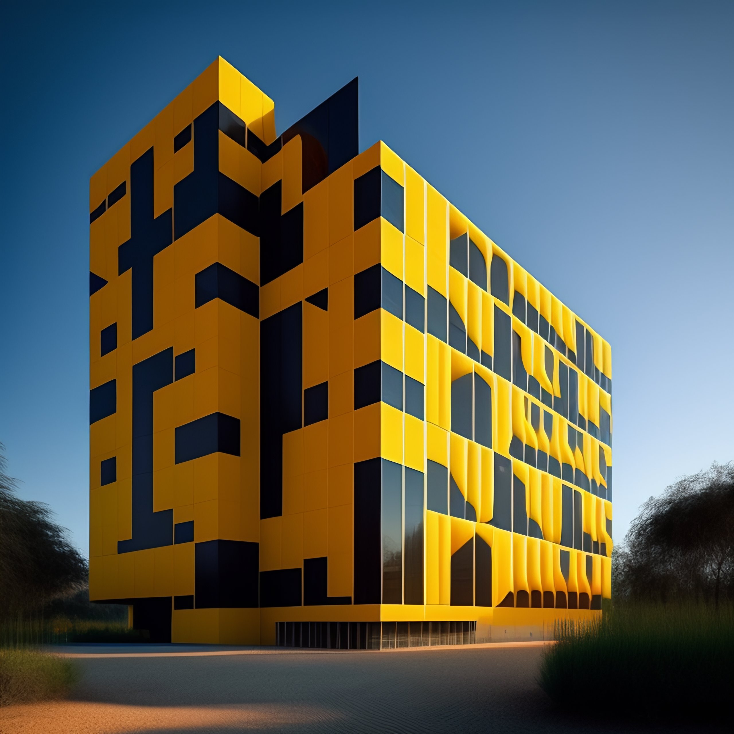 Lexica - Pattern mattoni edificio realistico