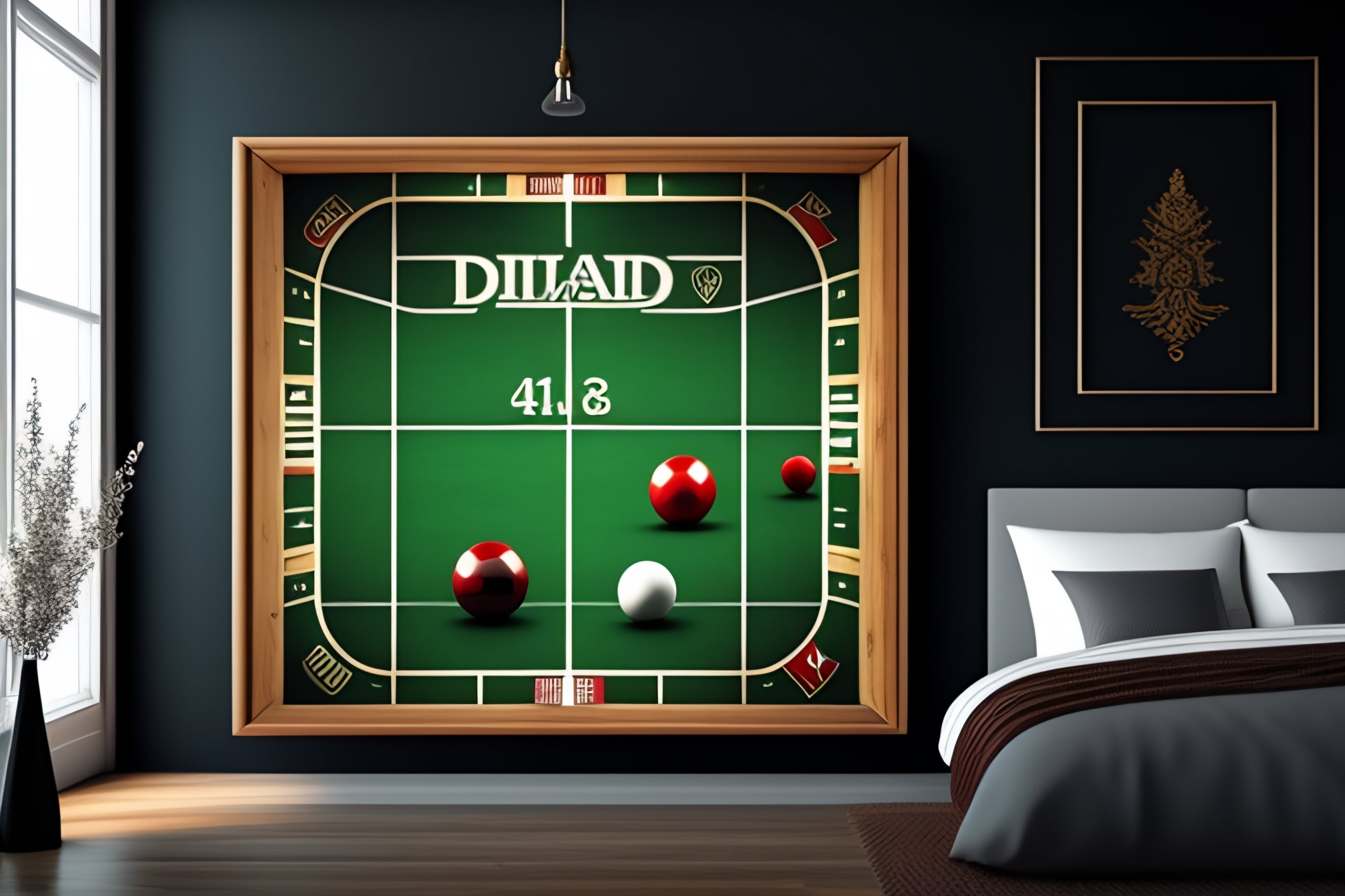 Lexica - Billard wall art poster,high details,4k