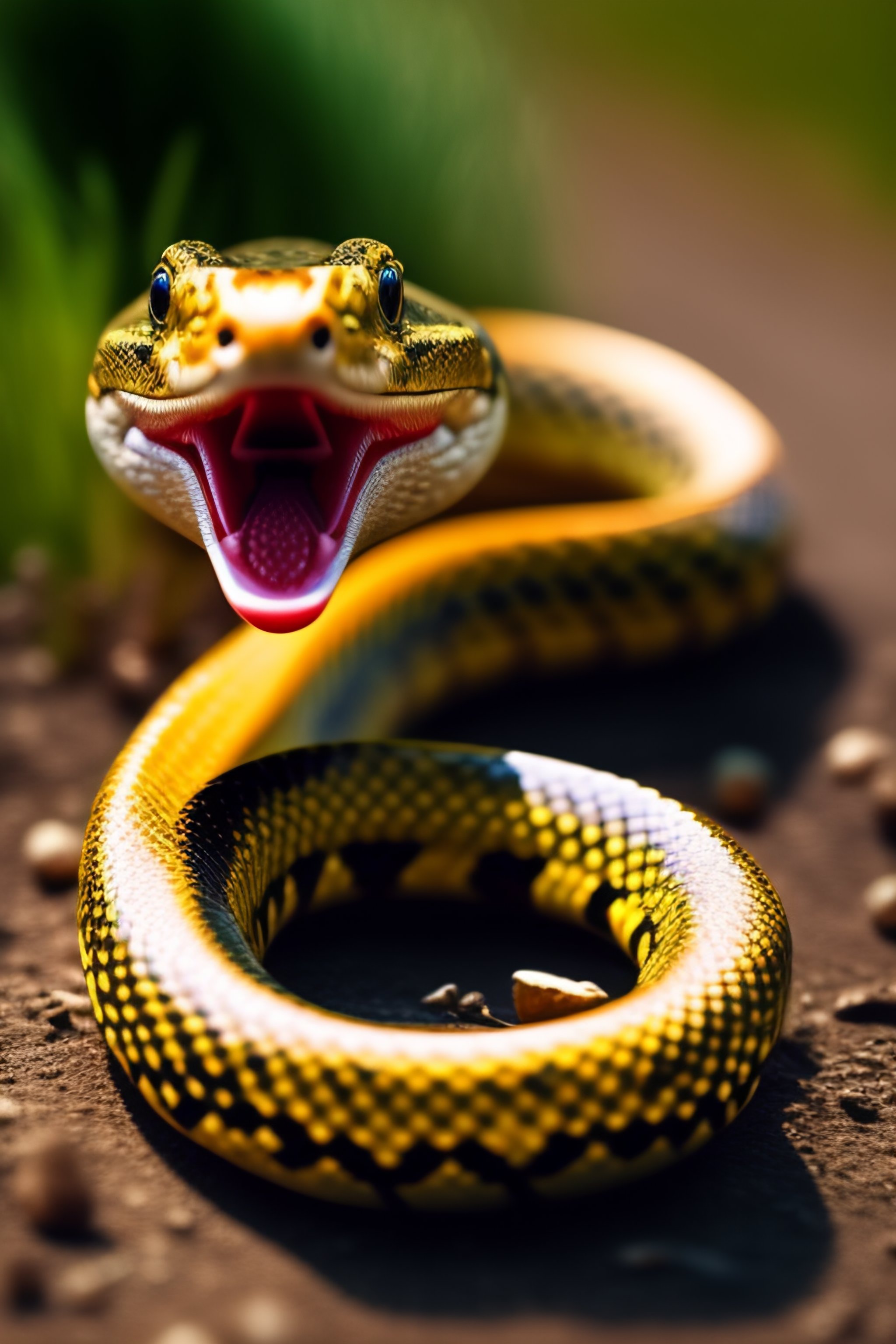 Lexica - A wild snake that catches and kills its prey