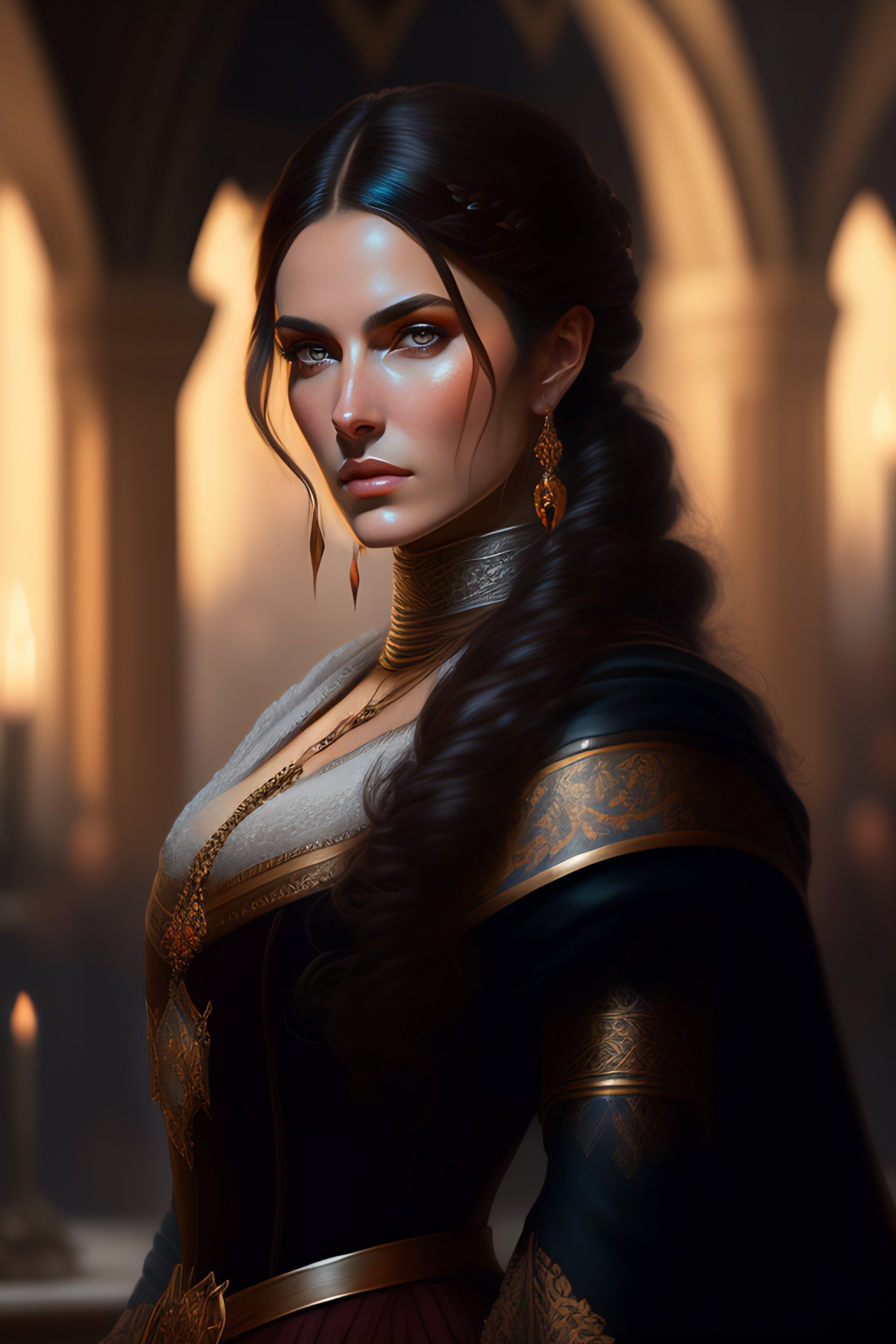 Medieval Assassin Woman
