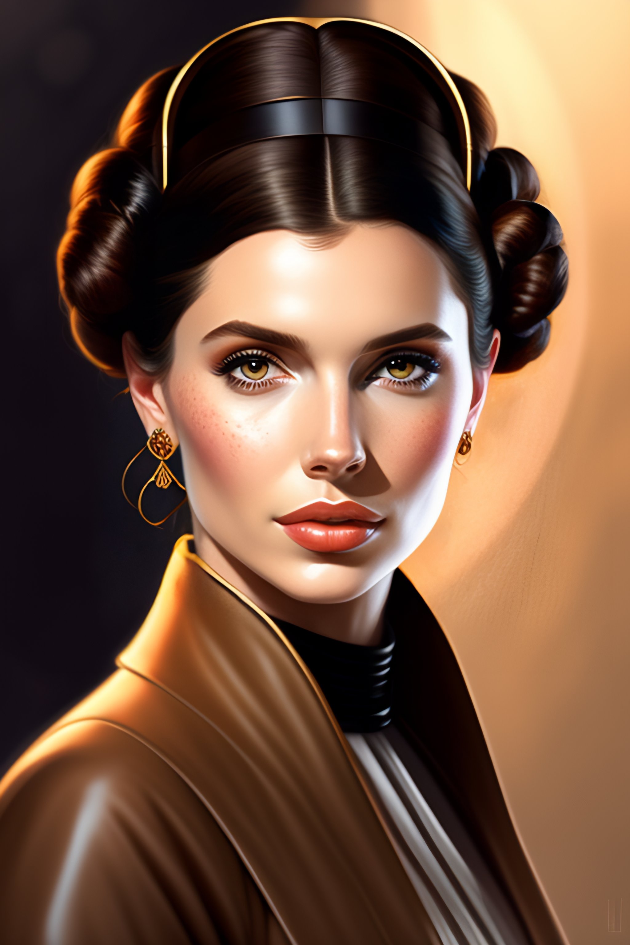 Lexica - Black round shades, A full body portrait of a beautiful ...