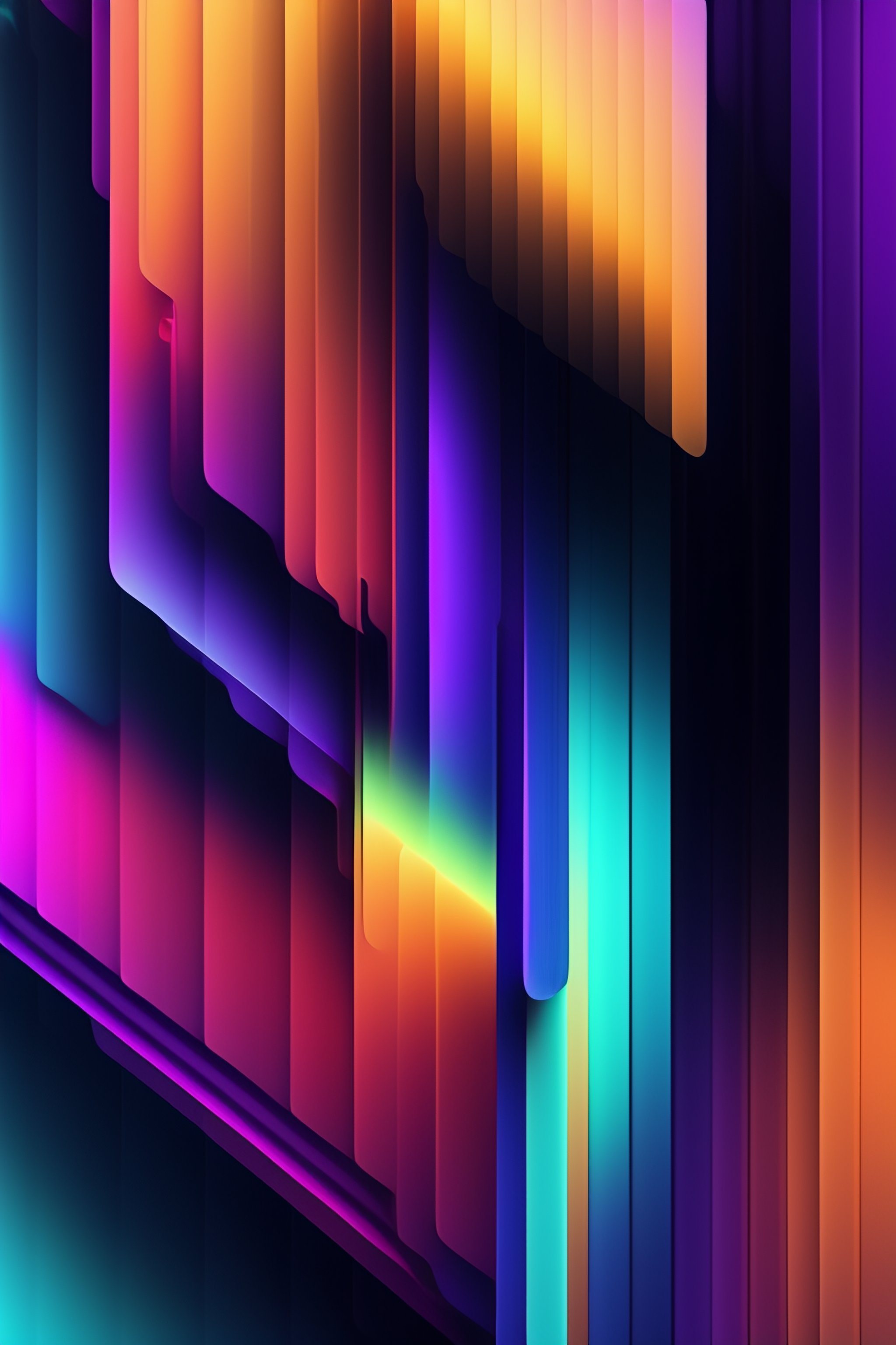Lexica - Abstract glitch of pixels muted colors 8k